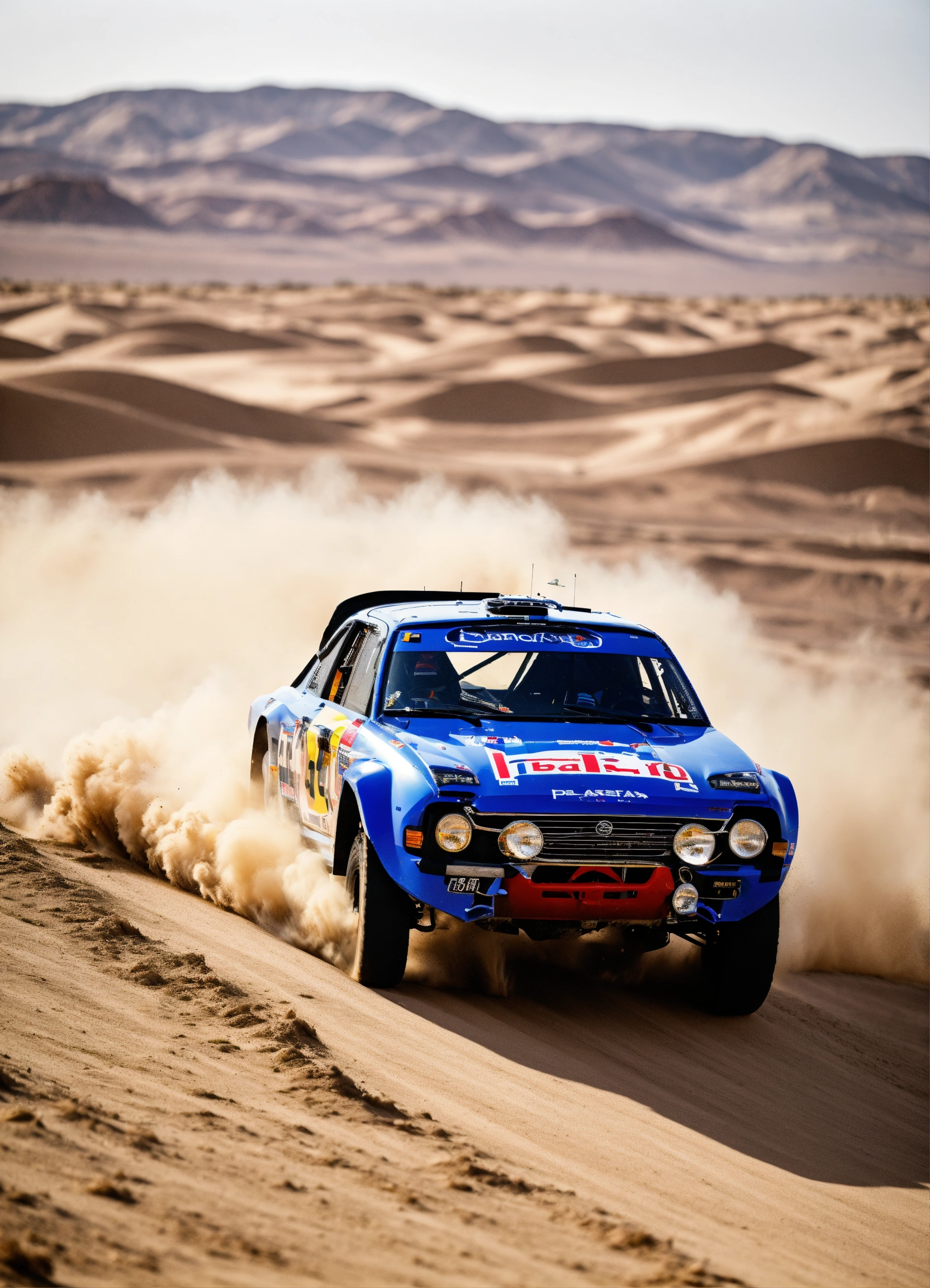 Lexica - Worlds fastest rally car in desert