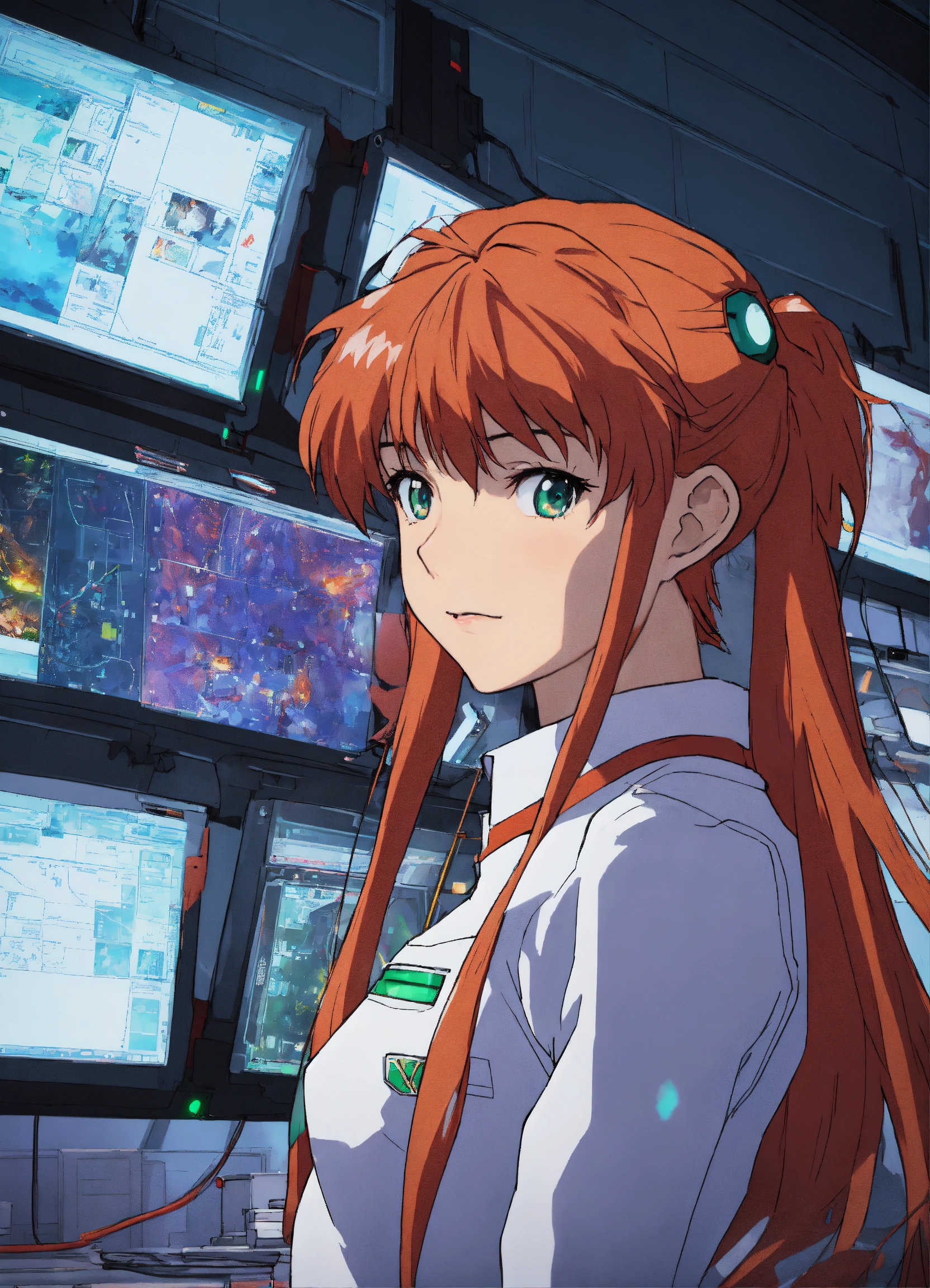 Lexica - Portrait of Asuka Langley Soryu from Neon Genesis Evangelion ...