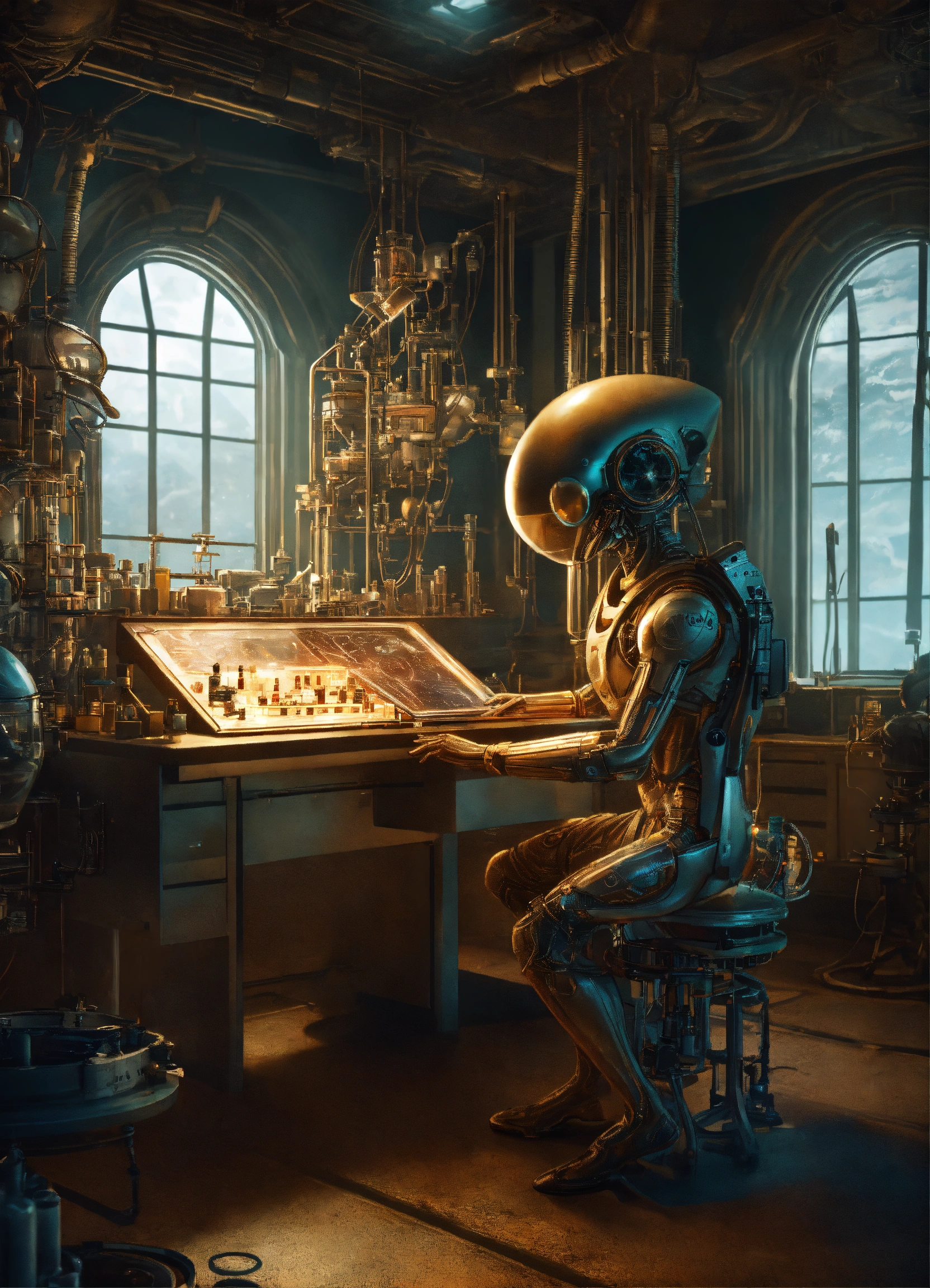 Lexica - Mysterious extraterrestrial laboratory with an alien ...