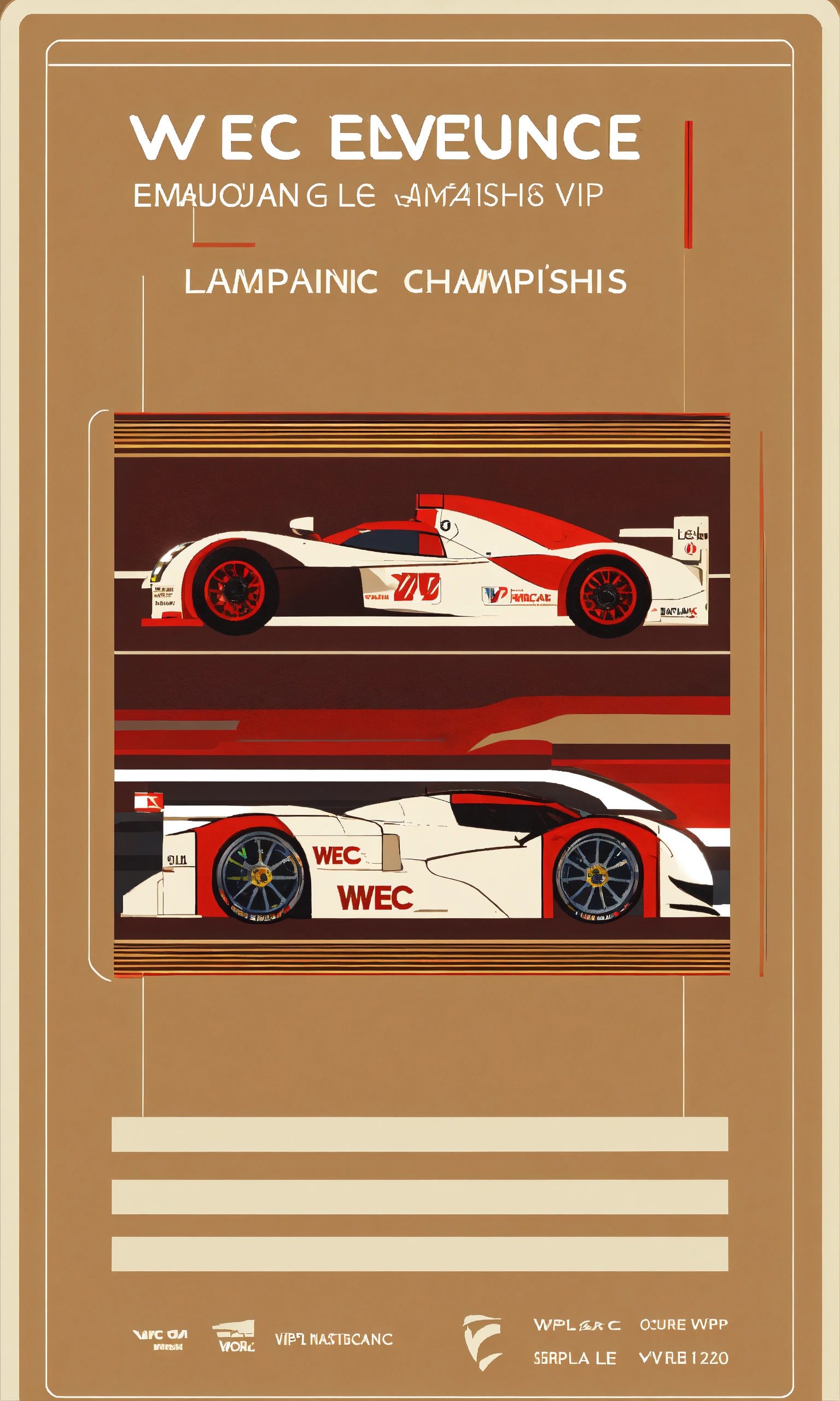 Lexica - WEC World endurance championship card VIP ID pass background ...