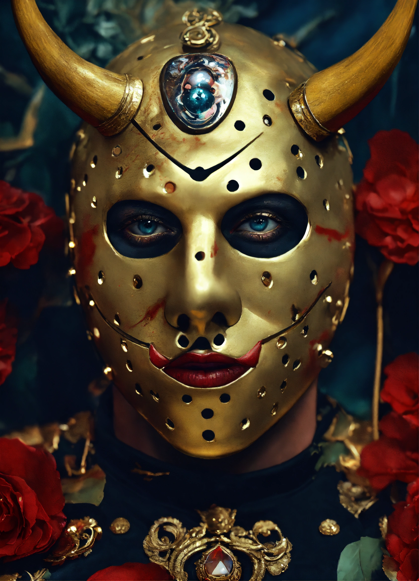 Lexica - Close up portrait Photography, of a Jason from the movie ...