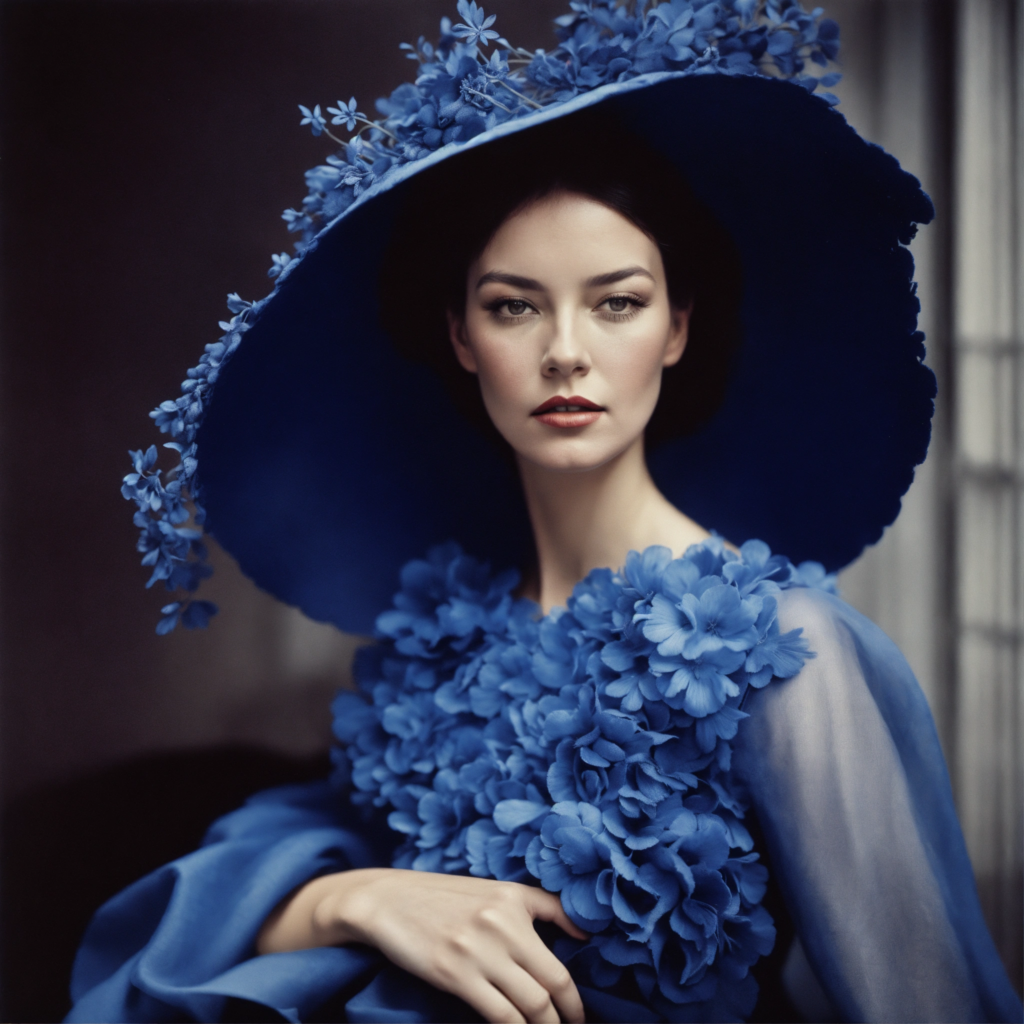Lexica - A woman fashion photography in style anna atkins, charles ...