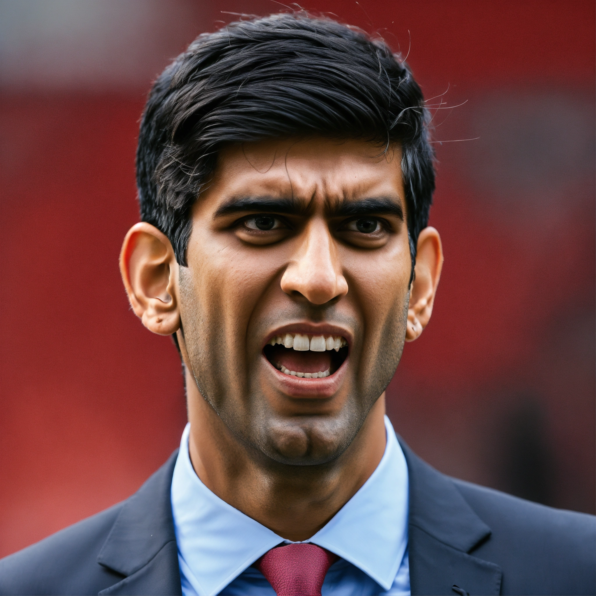 Lexica - Rishi Sunak, MAD, ANGRY, YELLING