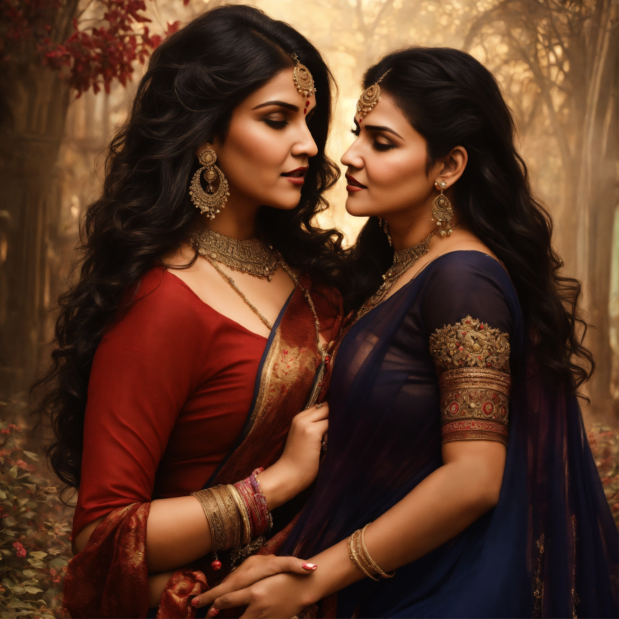 Lexica - Realistic gothic digital photography women portrait romancing ...