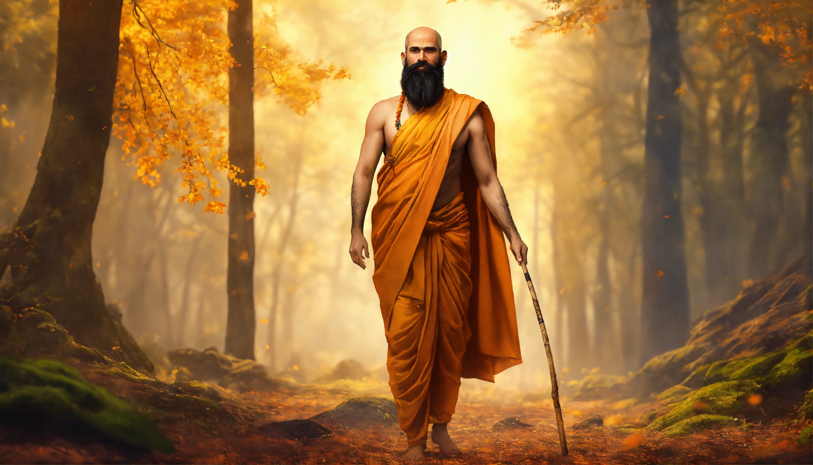 Lexica - Hindu saint without hair and without mustache , beard and ...