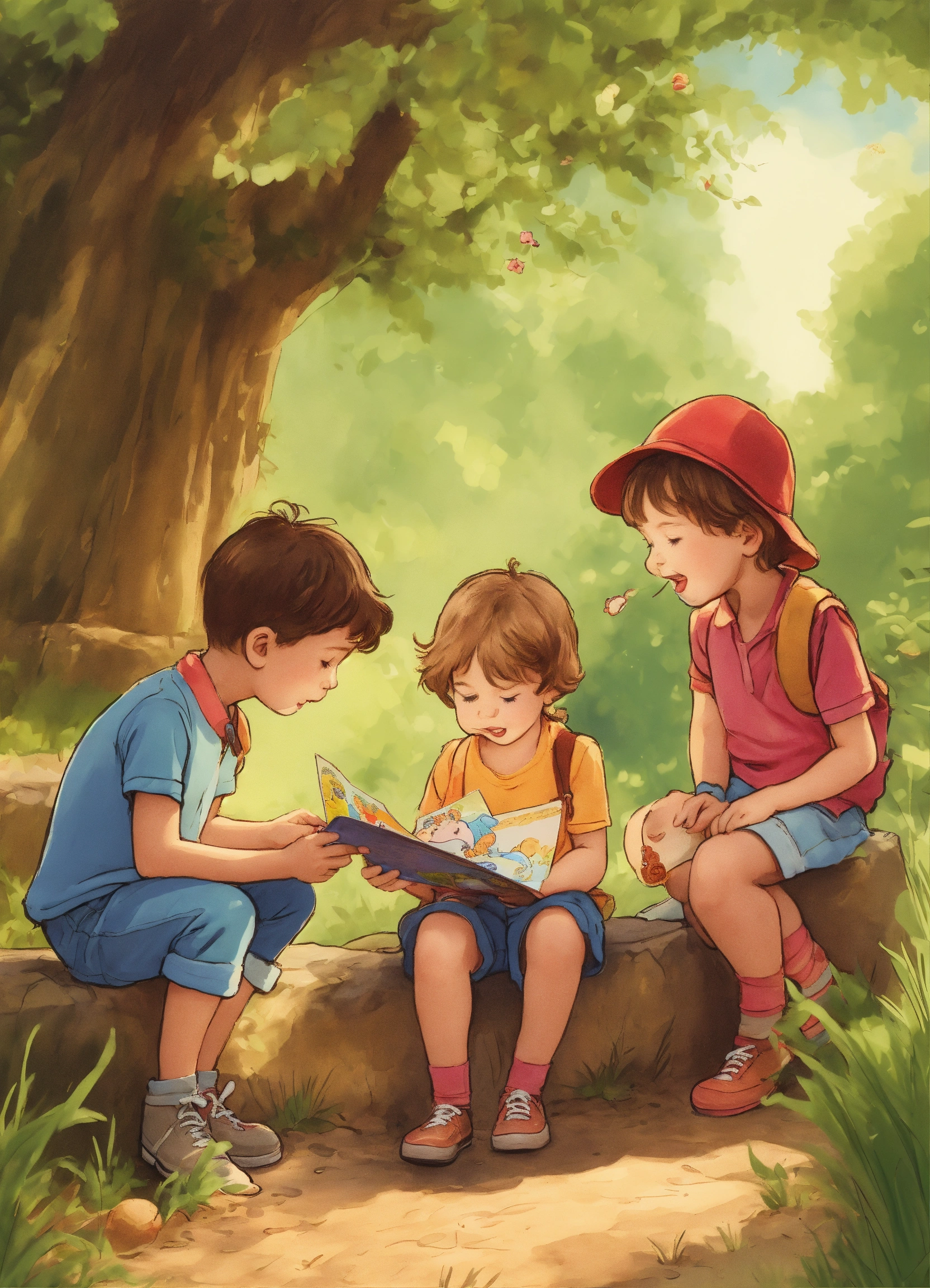 Lexica - 4 enfants sont dans un internat et cherchent une carte au ...