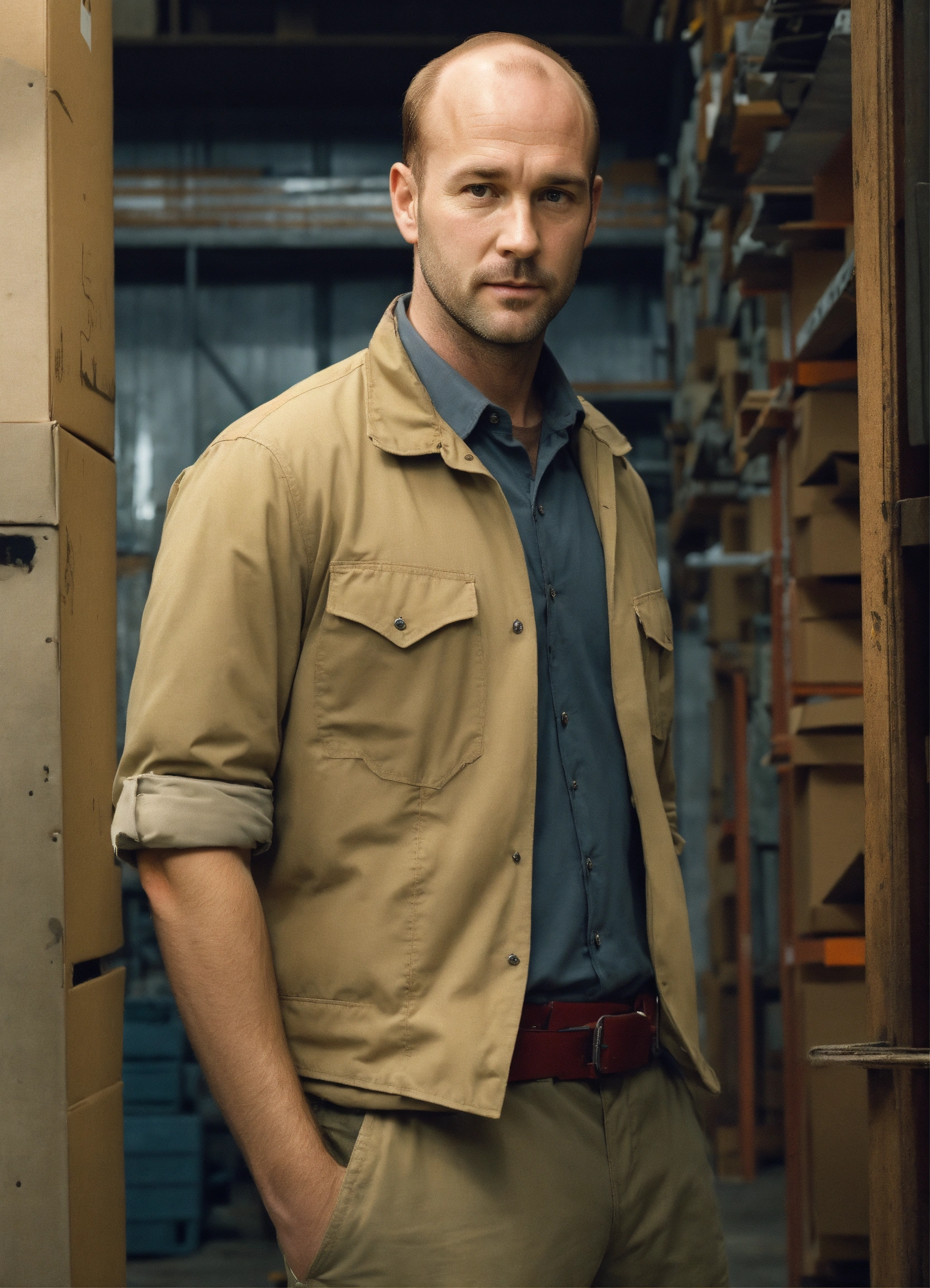 Lexica - White man in his late 30s short with small build Unattractive ...