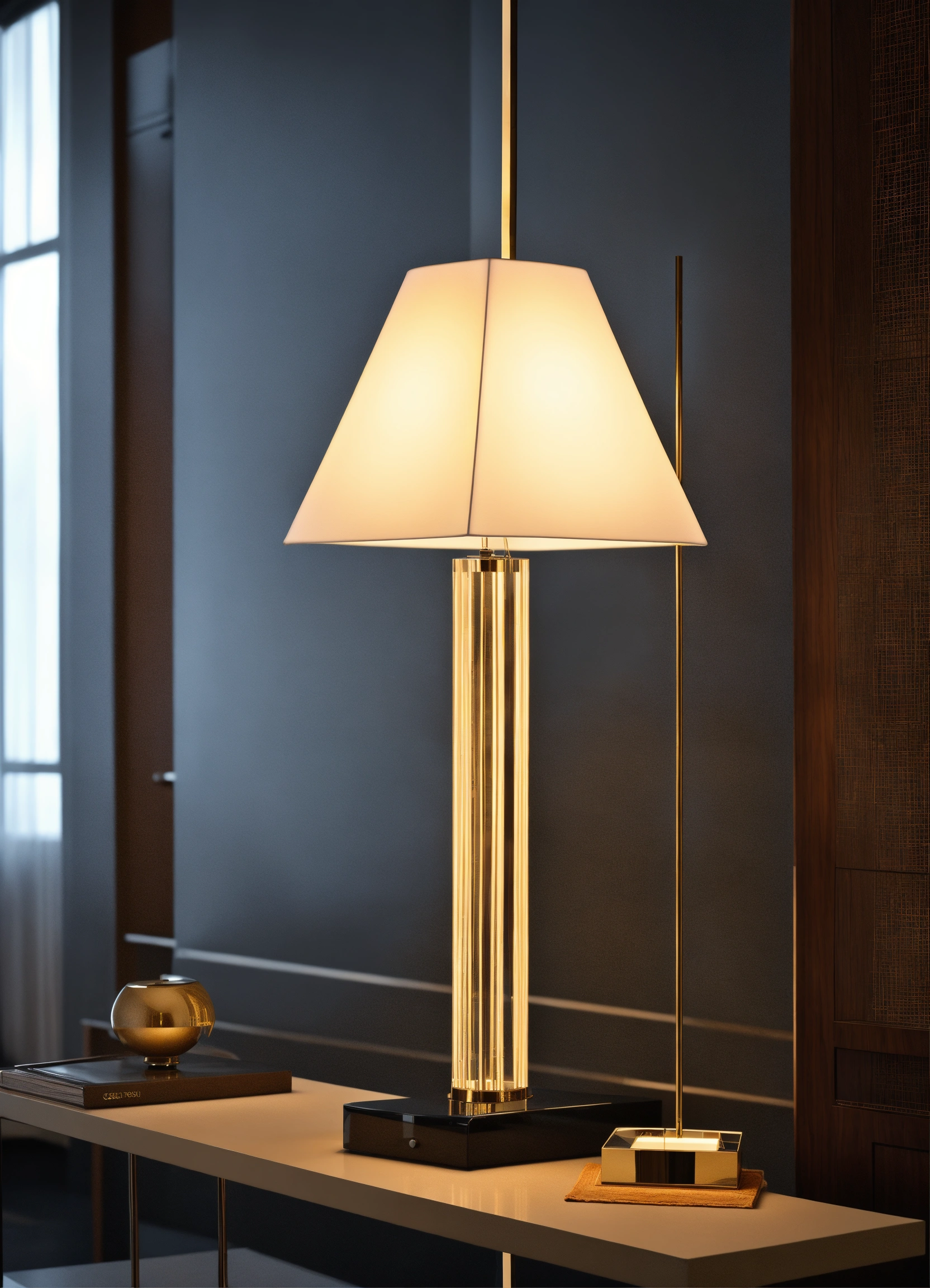 Lexica - Futuristic style classic lamp {prompt} . sleek, modern ...