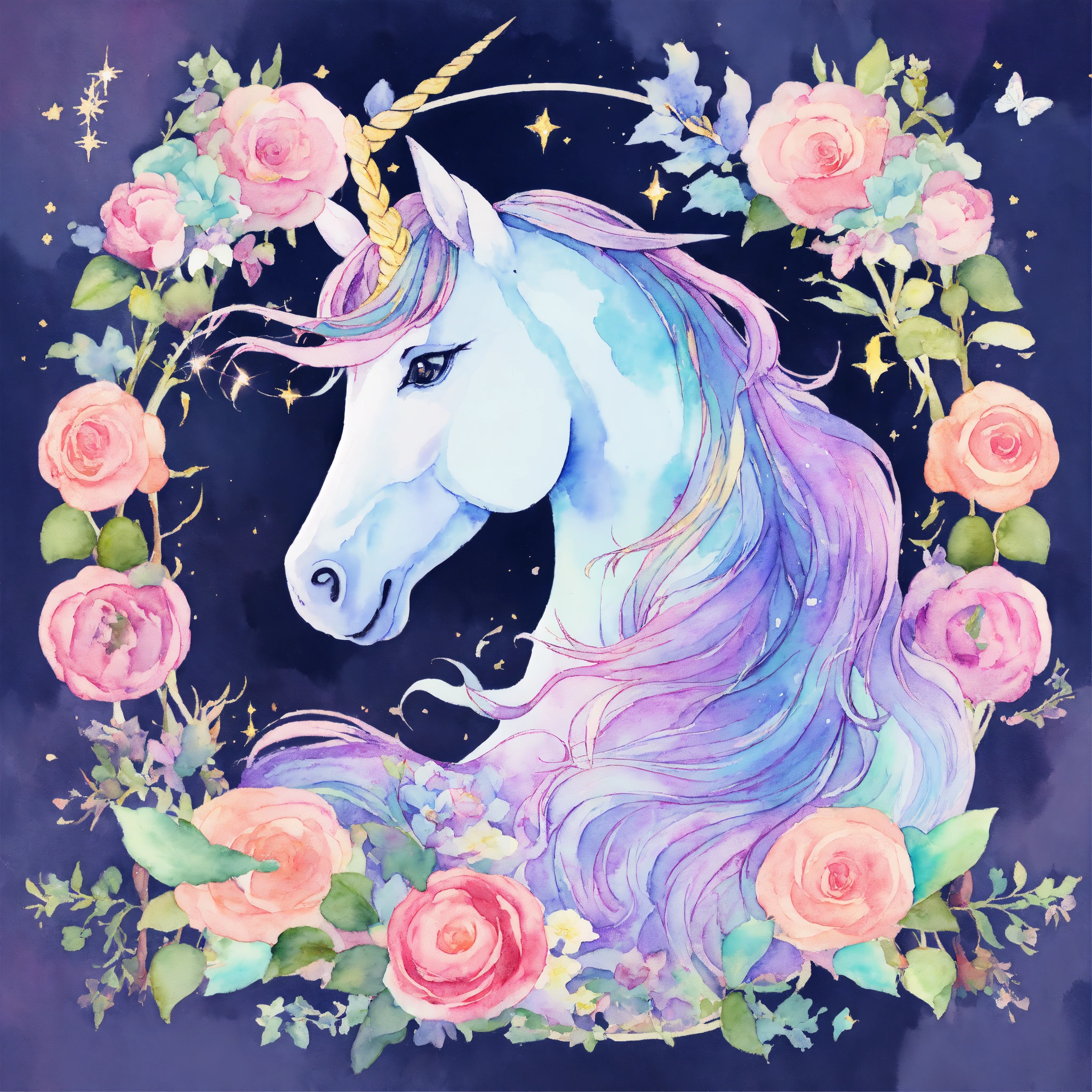 Lexica - Shabby chic dreamy pastel junk journals magical unicorn ...
