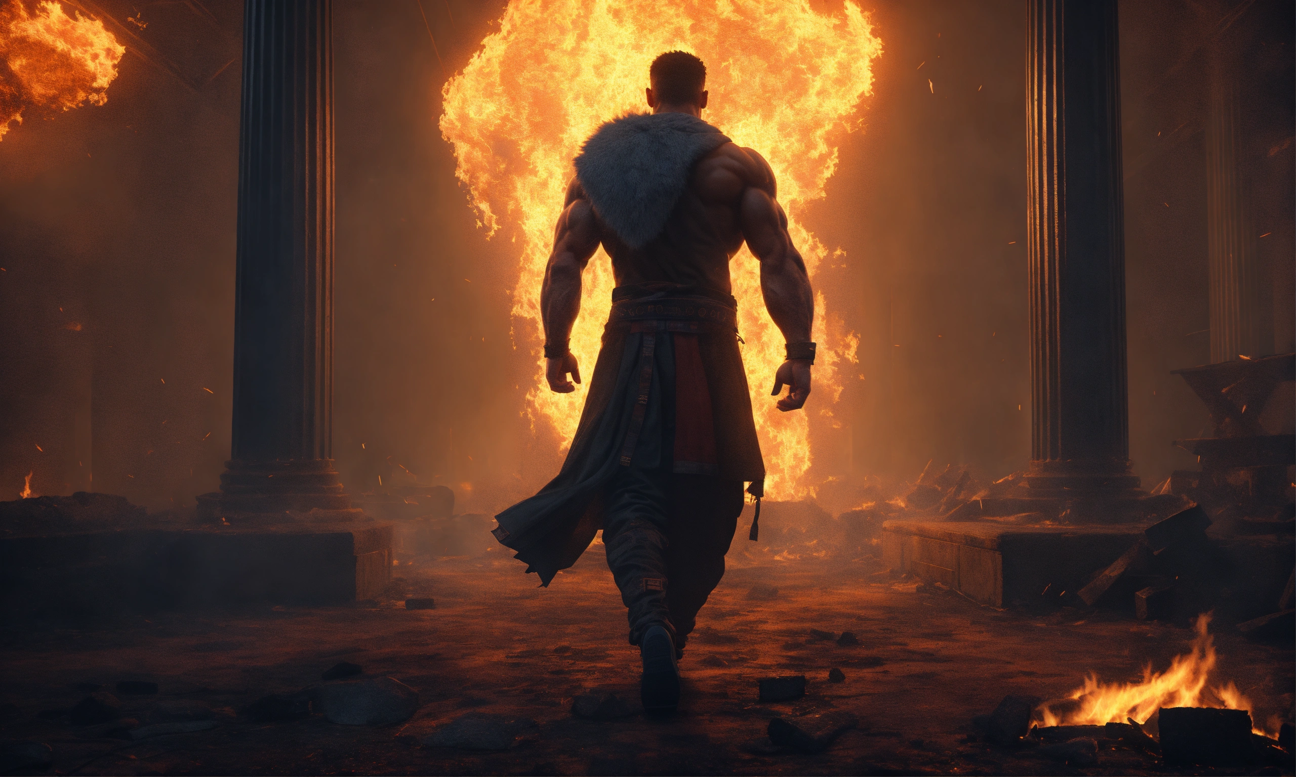 Lexica - Stoic, strong, physique, intense, full body, realistic ...