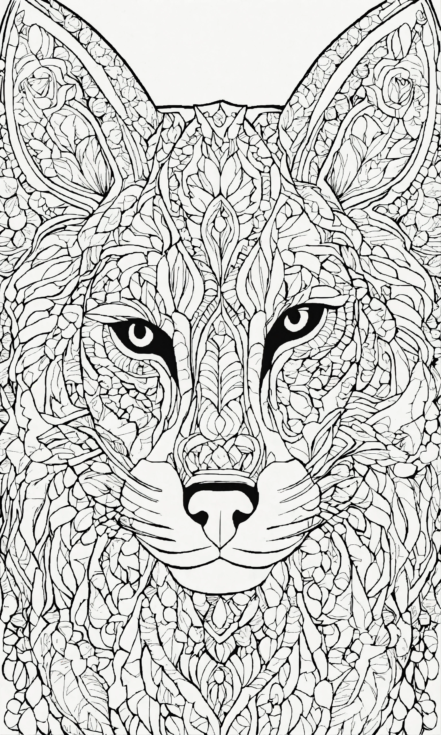Lexica - Coloring pages fun animals