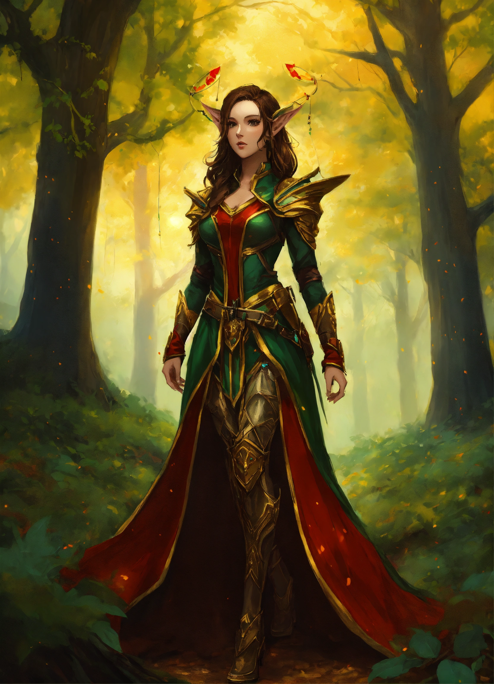 Lexica - Full body drawing of a sci fi high elf, royalty, princess ...