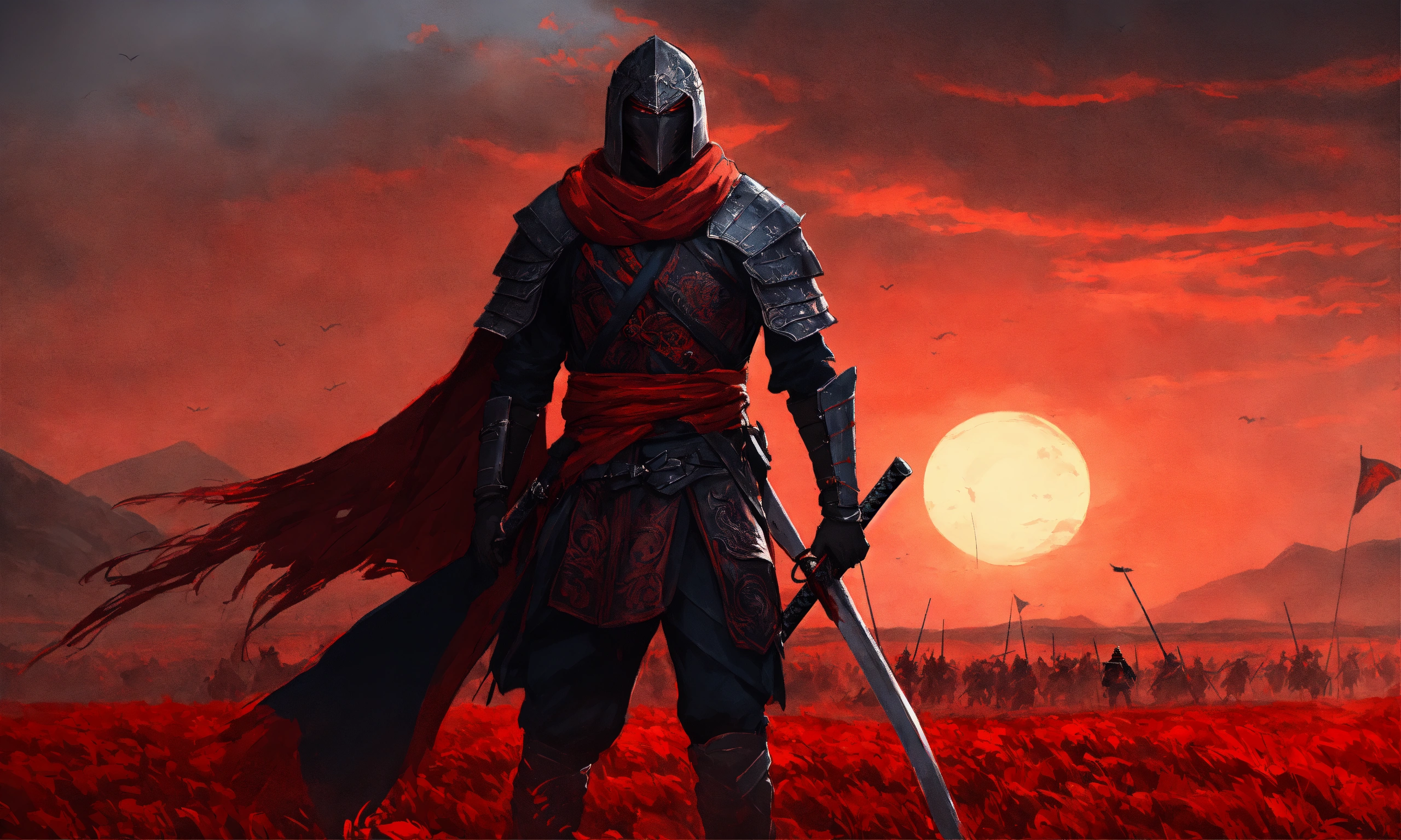 Lexica - A highly detailed epic cinematic concept art of an assassin ...