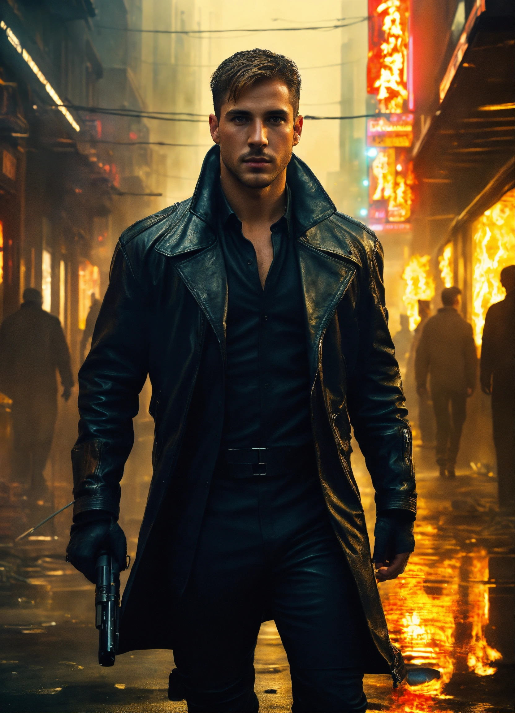 Lexica - A handsome, athletic white male god prince with short dark ...