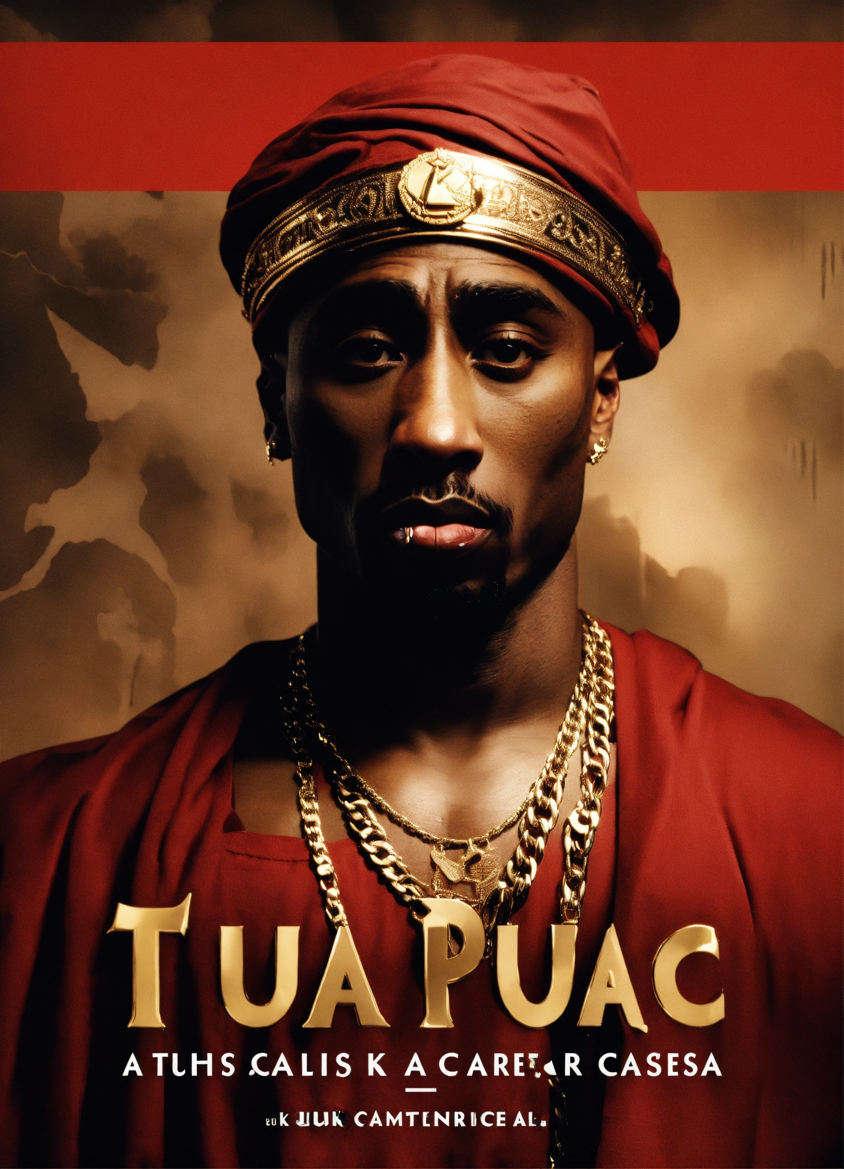 Lexica - Create a book cover for Tupac Shakur as Julius Caesar 8k ...
