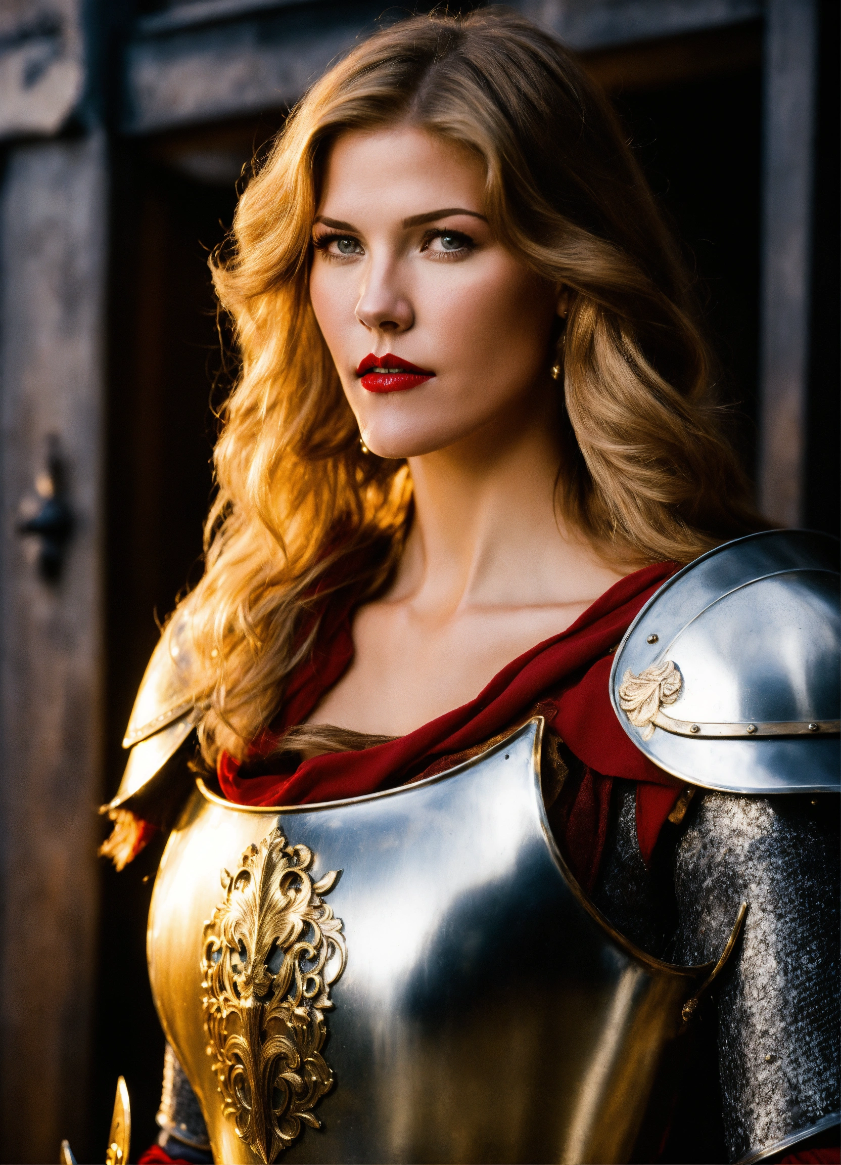 Lexica - Photo quality portrait of young beautiful Tricia Janine Helfer ...