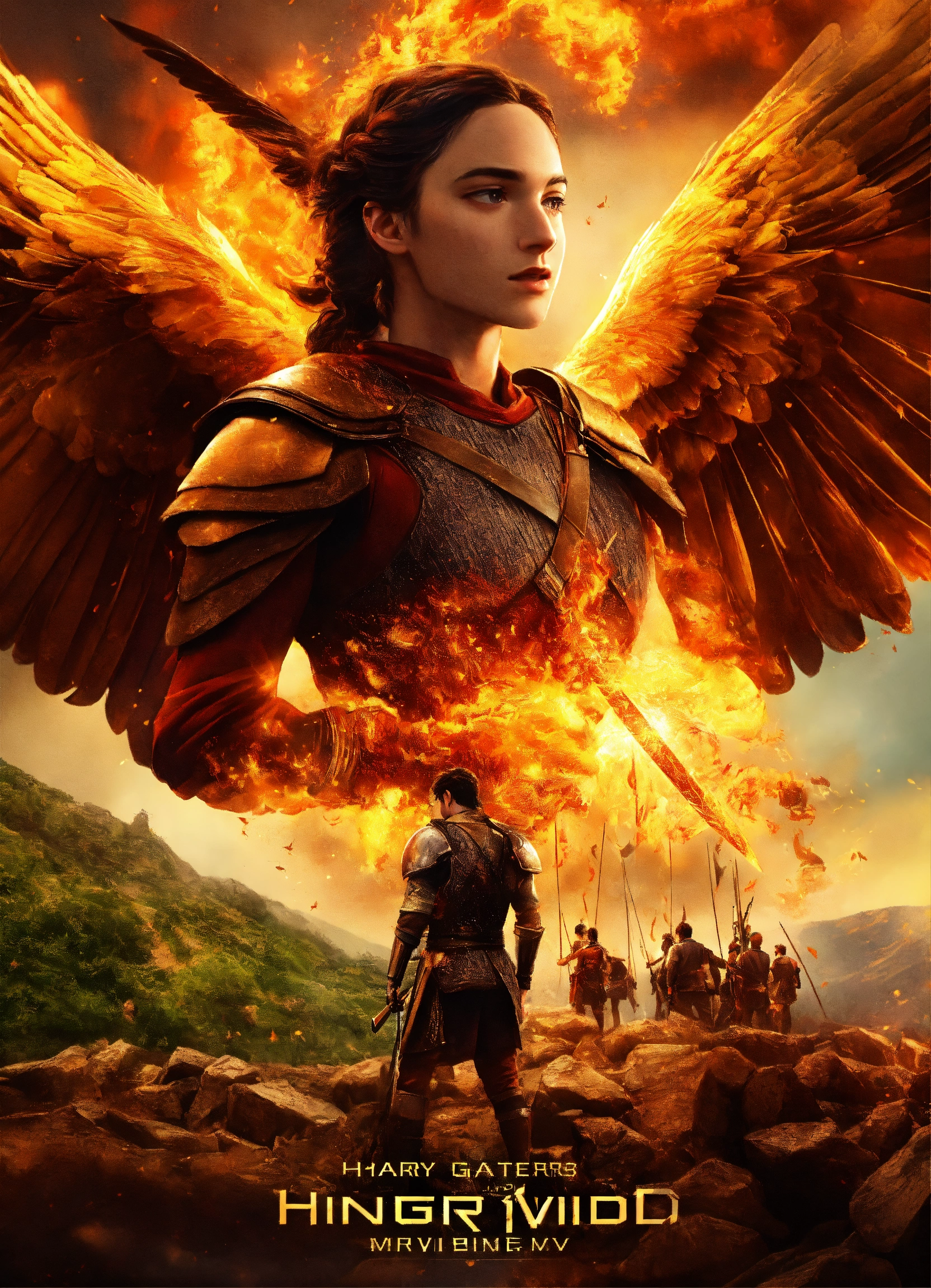 Lexica - Produce an imaginative scene where characters from 'Hunger ...