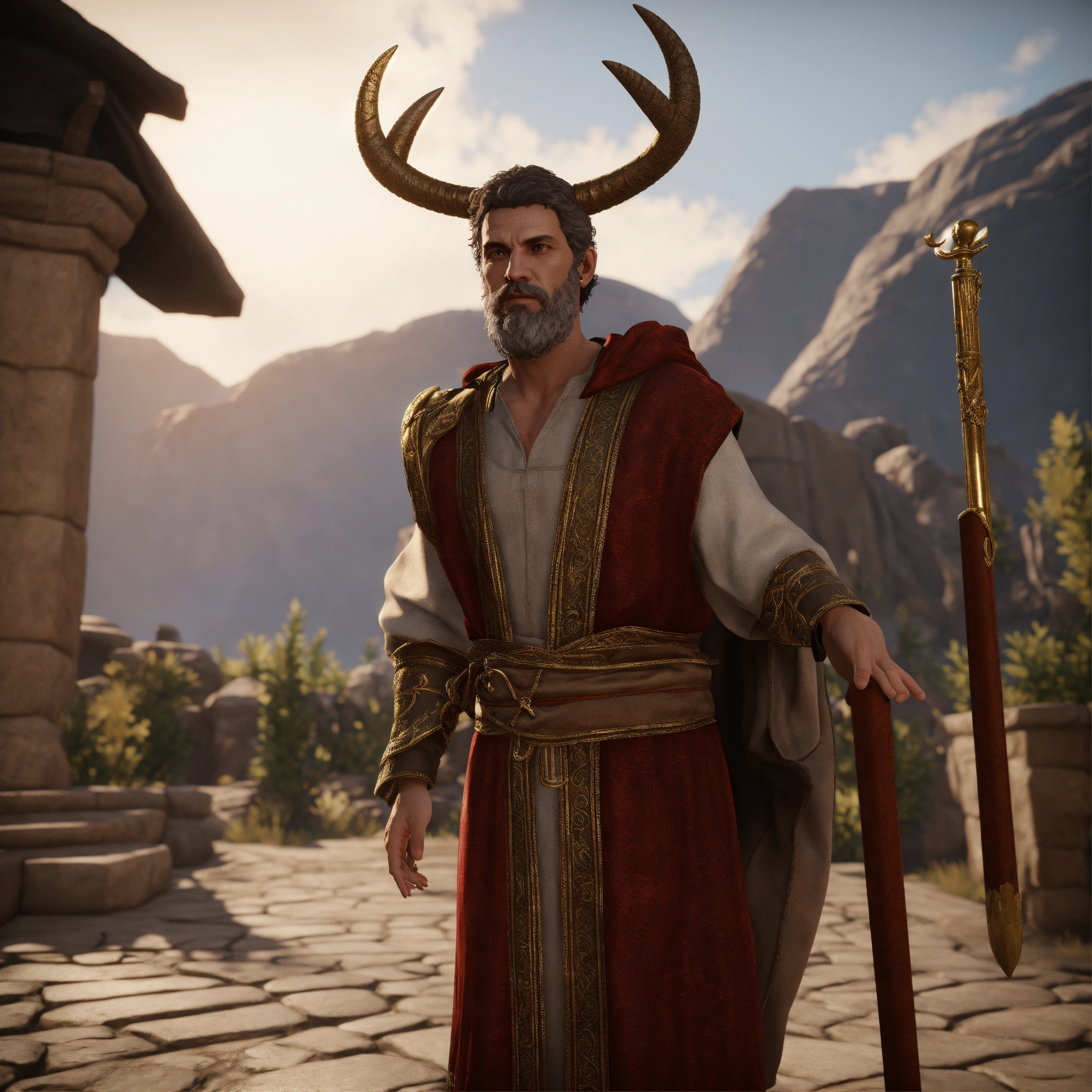 Lexica - The apostle Peter with horns thinks to turn him to the right ...