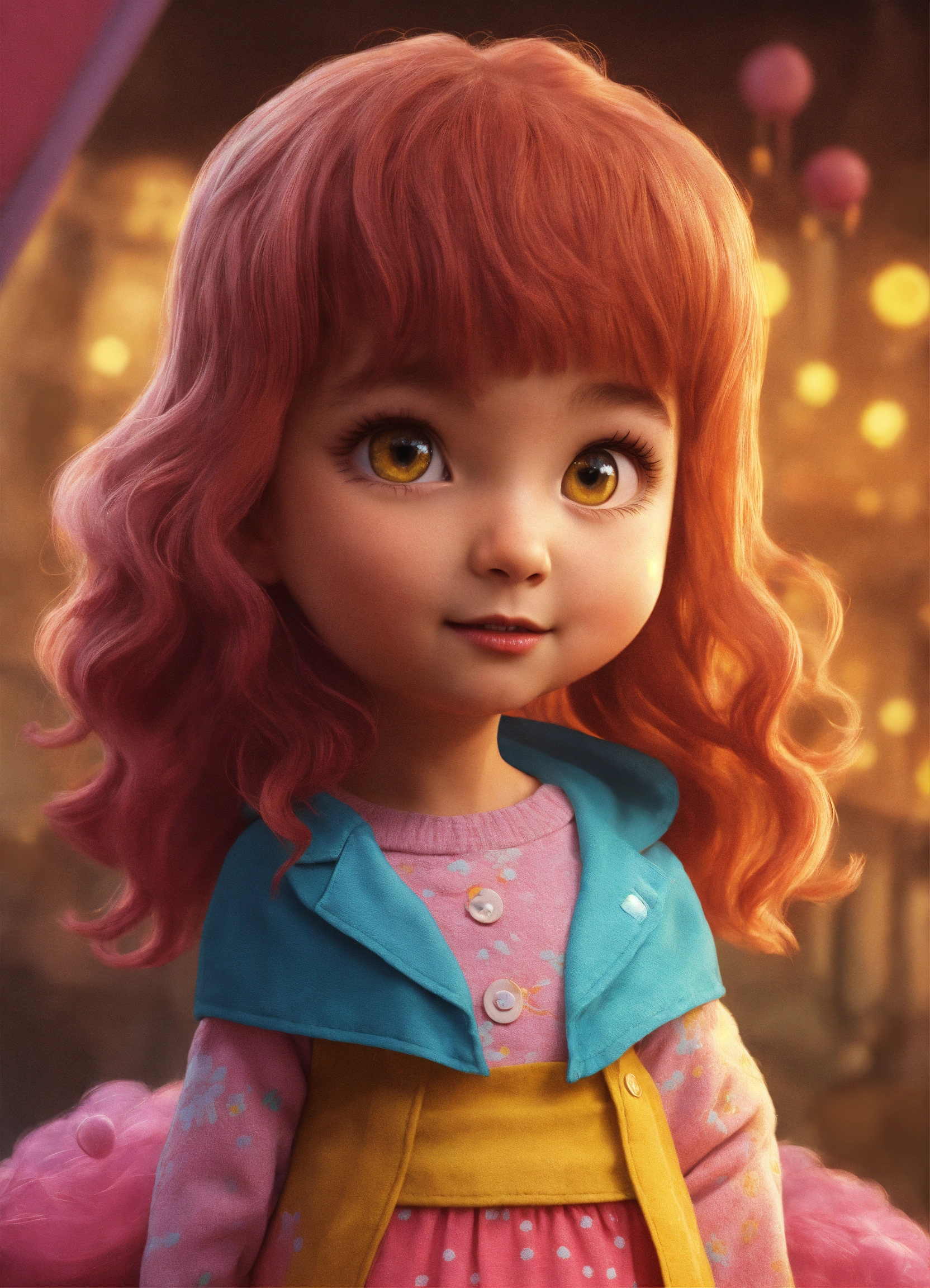 Lexica - Lisa character concept for children