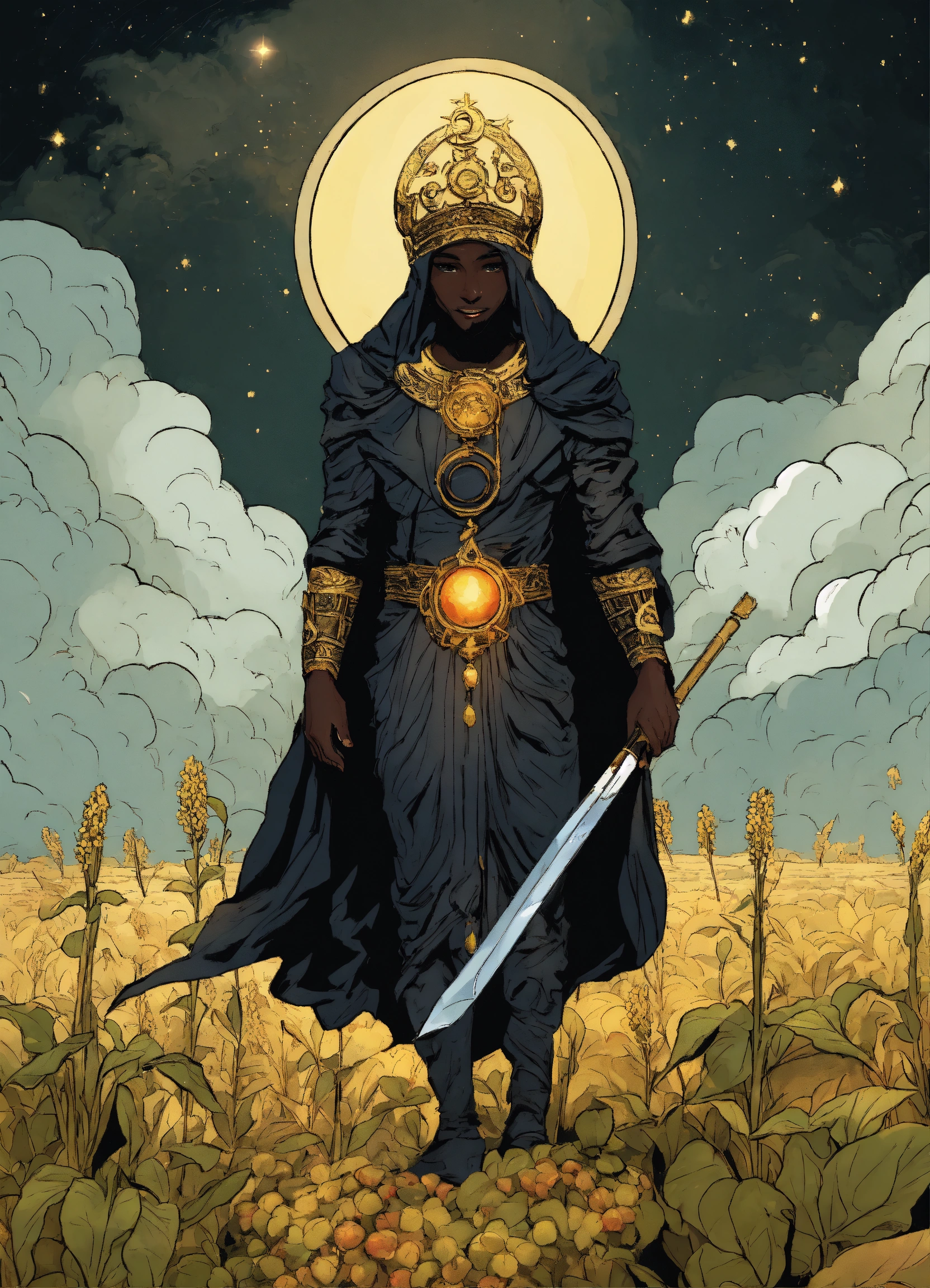 Lexica - An enigmatic happy celestial Black Human God shrouded in ...