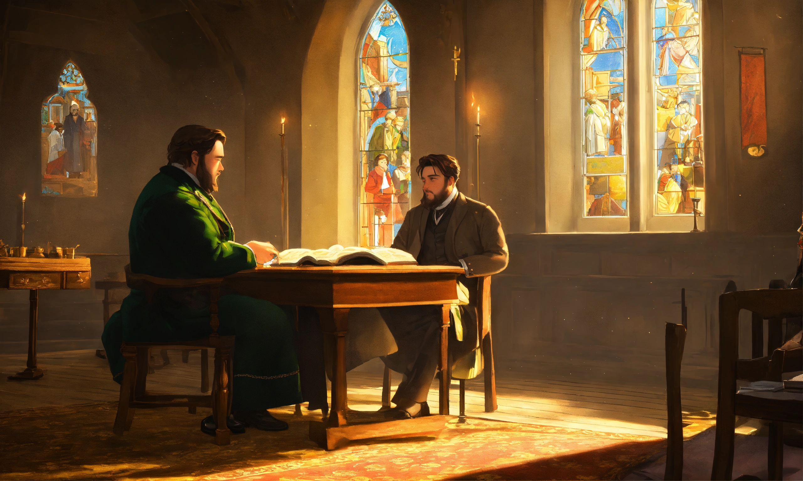 Lexica - Create a vivid illustration of Charles Spurgeon's conversion ...