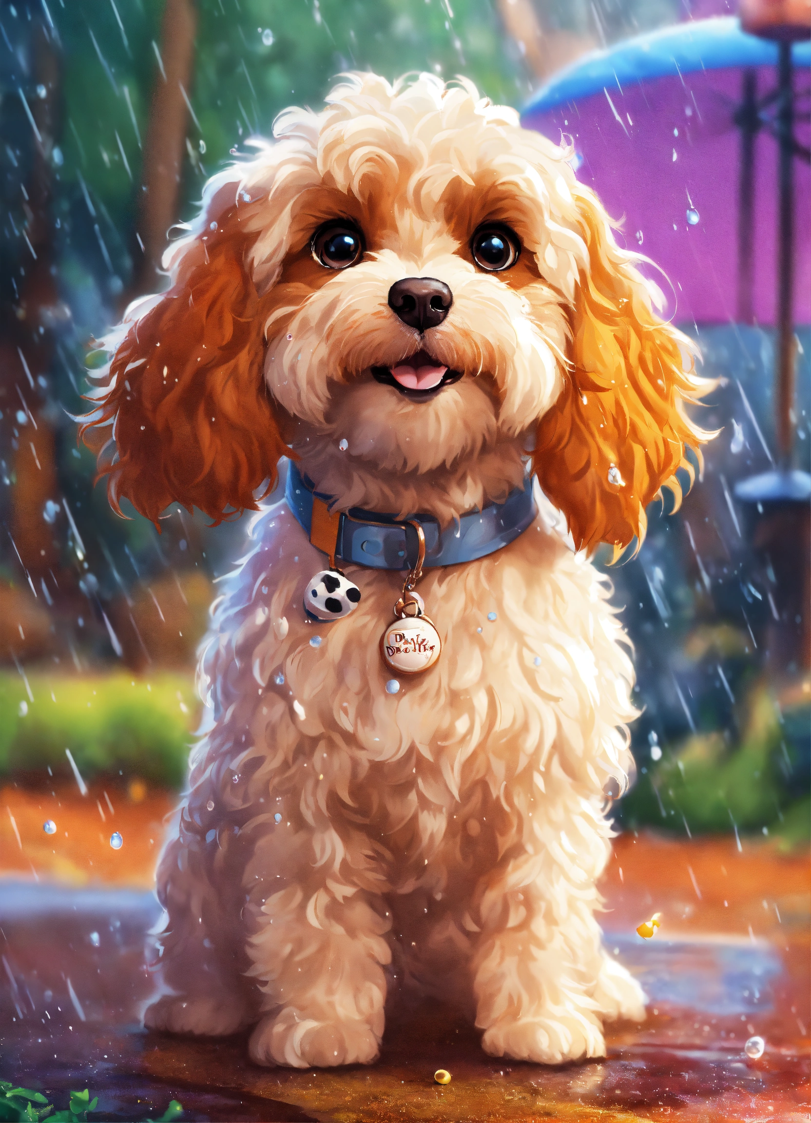 Lexica - A Disney Pixar inspired movie poster with the title Truffles a ...