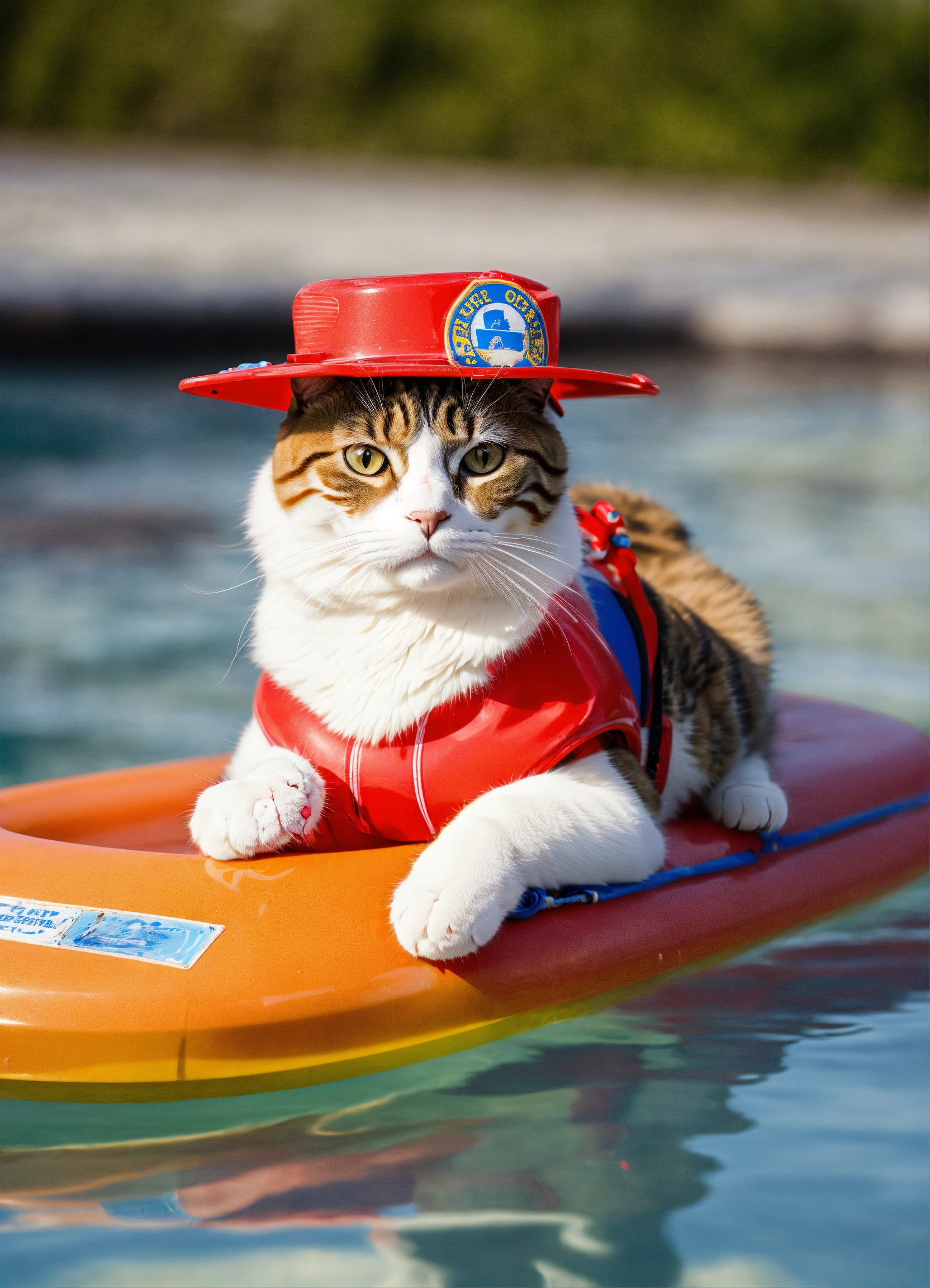 Lexica - Cat is Lifeguard