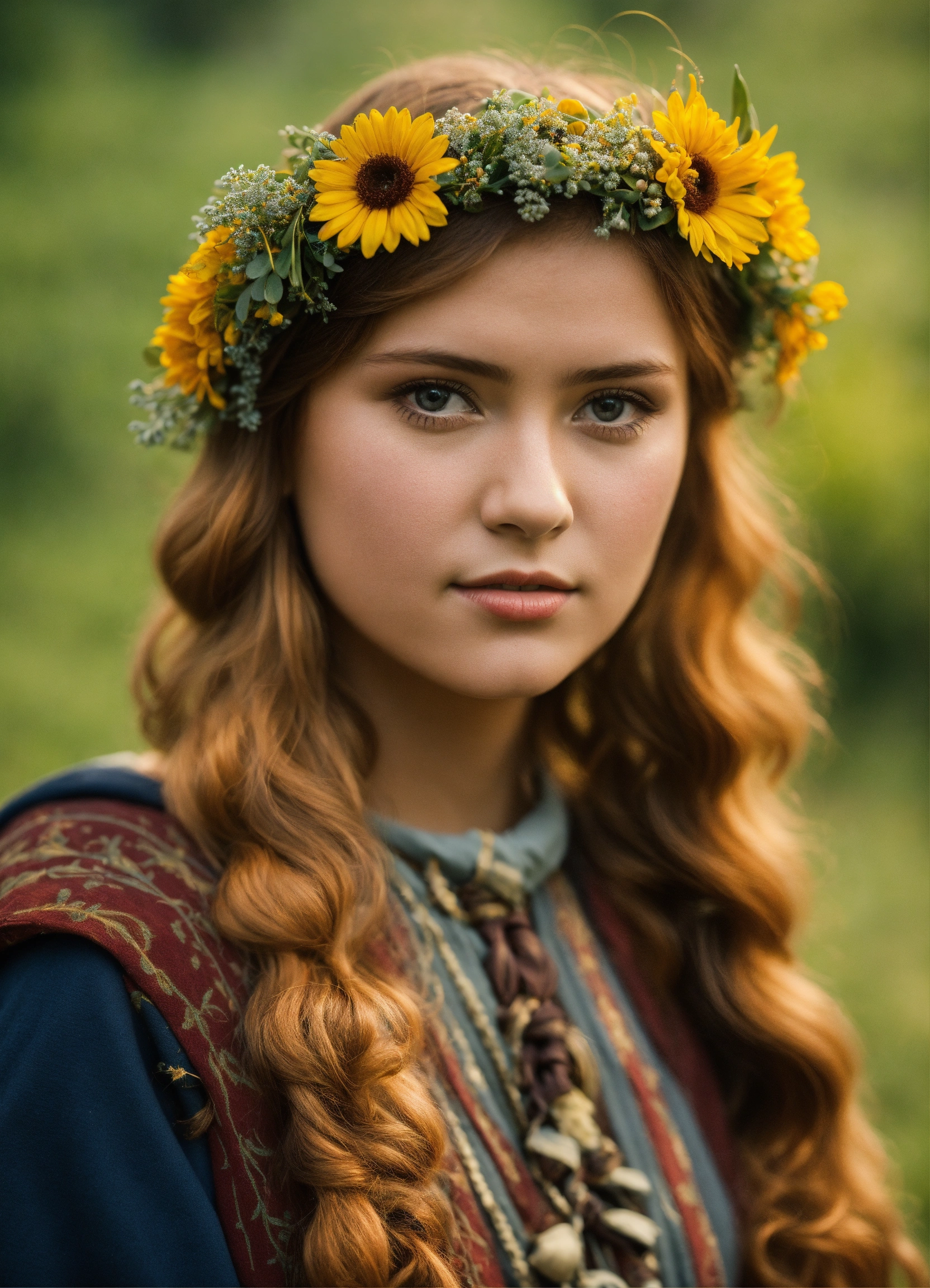 Lexica - Germanic migration era girl