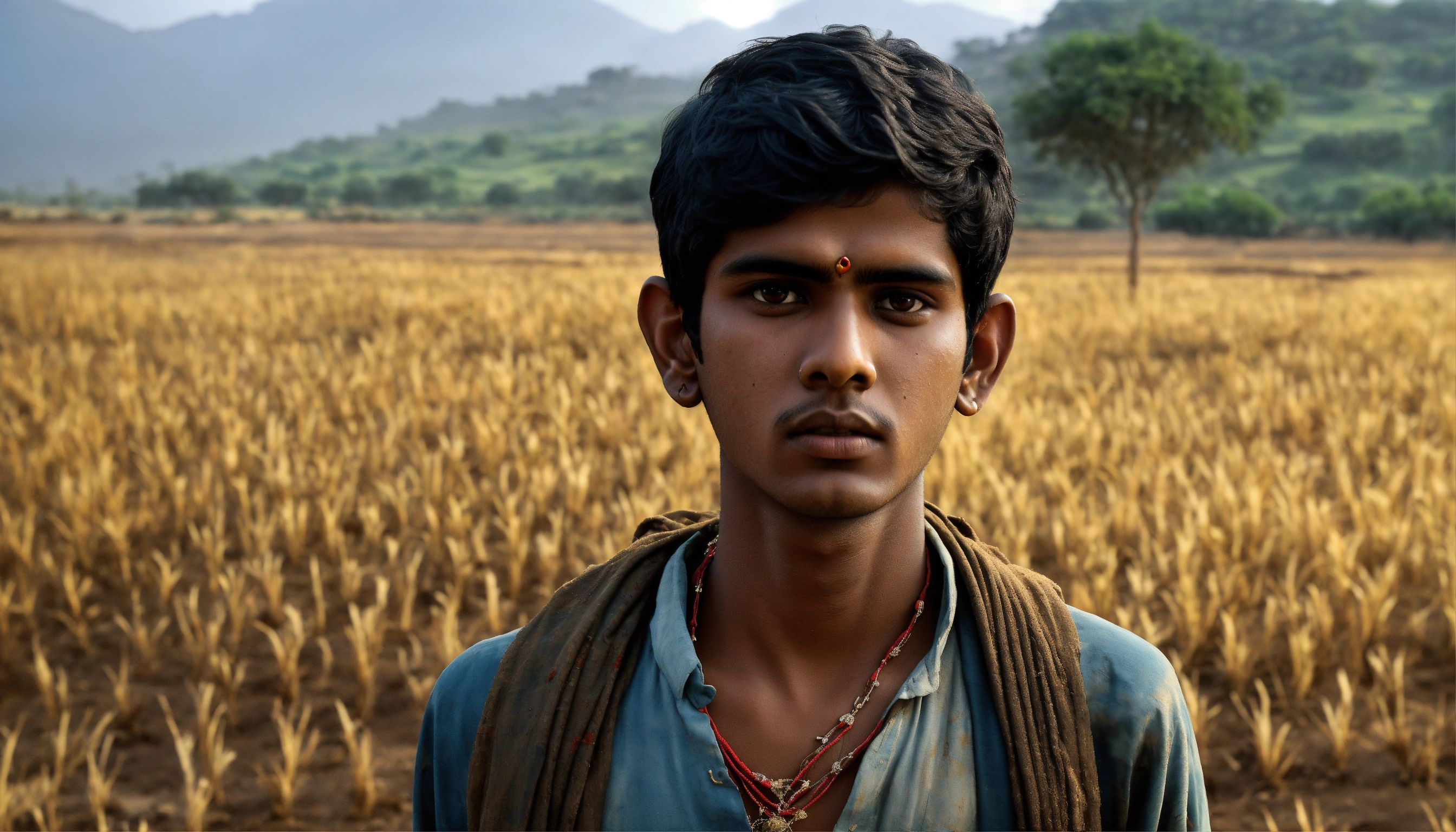 Lexica - Hyper-realistic portrait of Arjun, a 16-year-old Indian boy ...