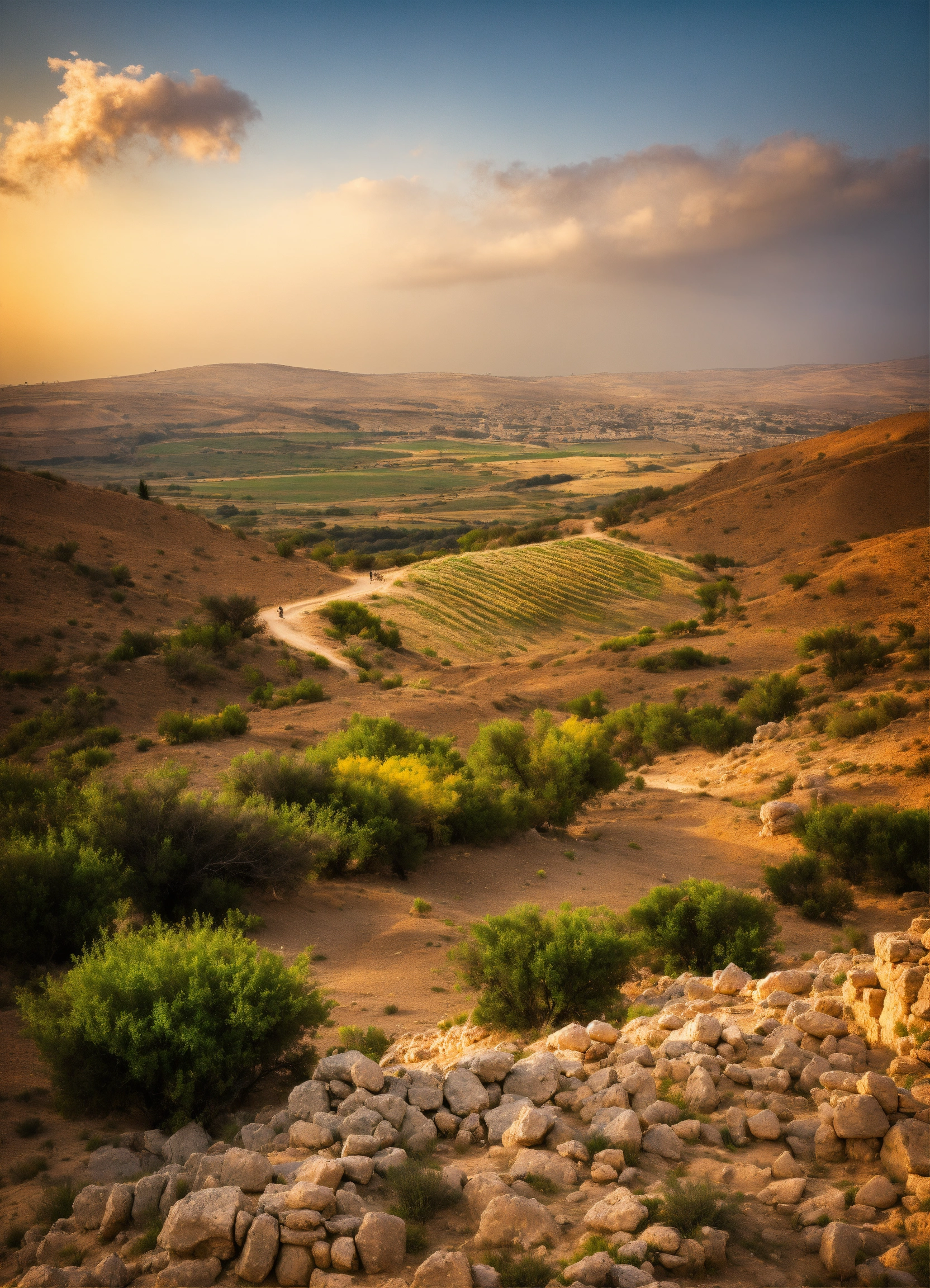 Lexica - Beautiful Israel landscape