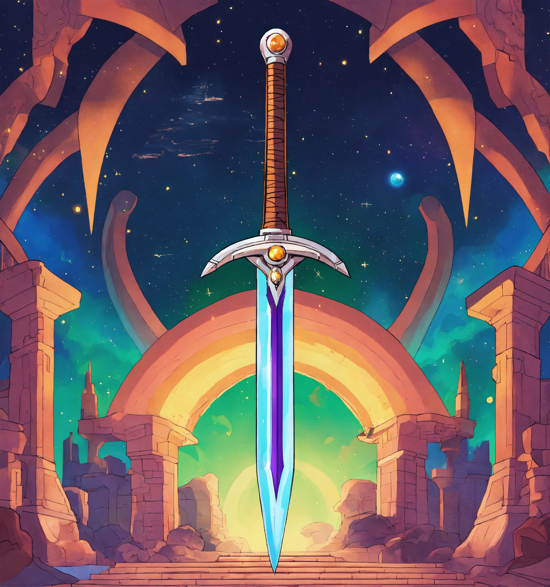 Lexica - An alien galactic sword