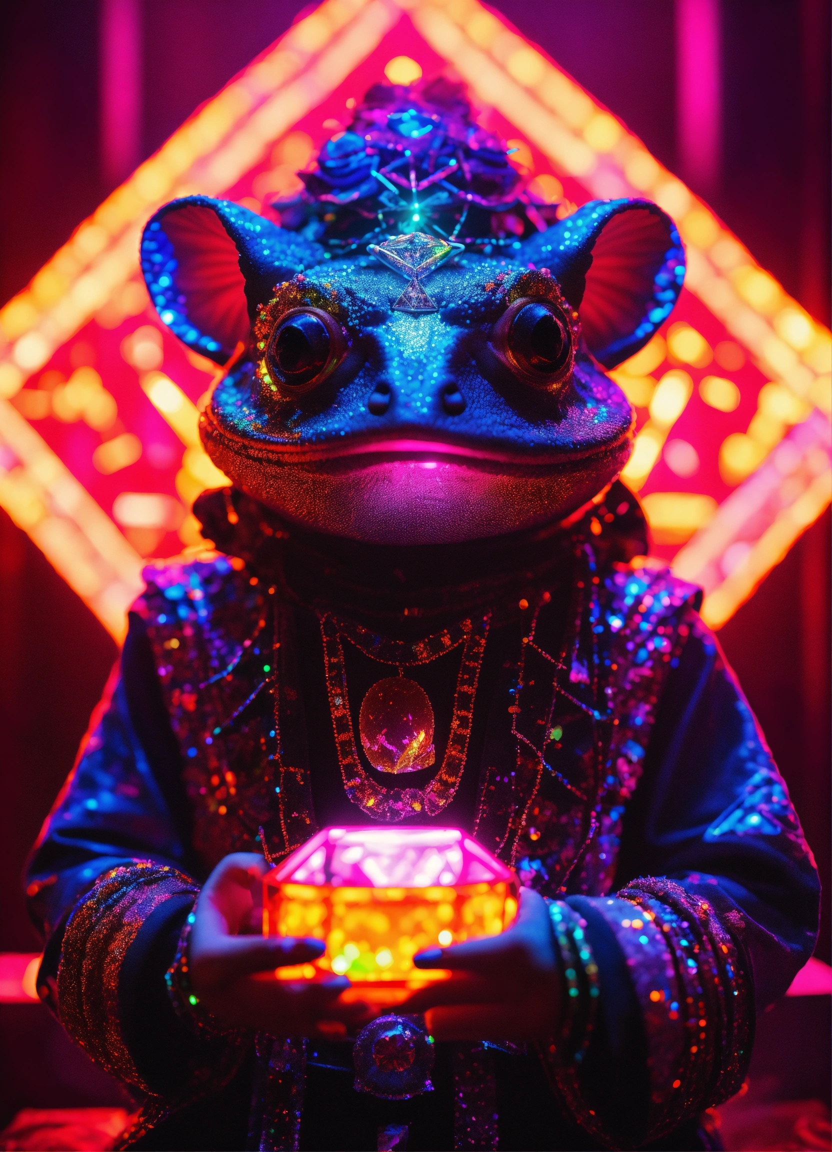 Lexica - A Ayahuasca techno Diamond Shaman Diamond TOAD in shaman folk ...