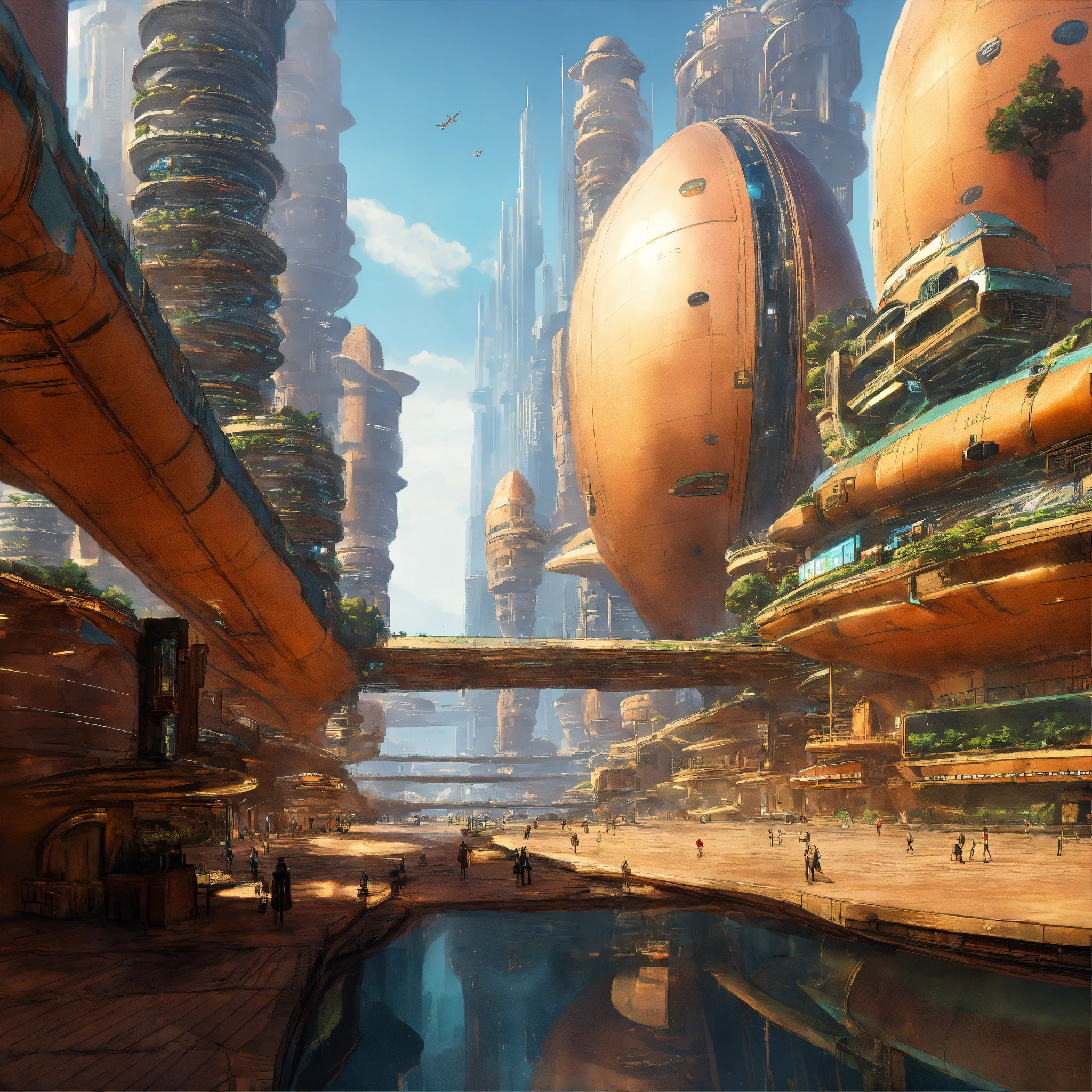 Lexica - Gigantic damm, very high very big bevor a gignatic channel on ...