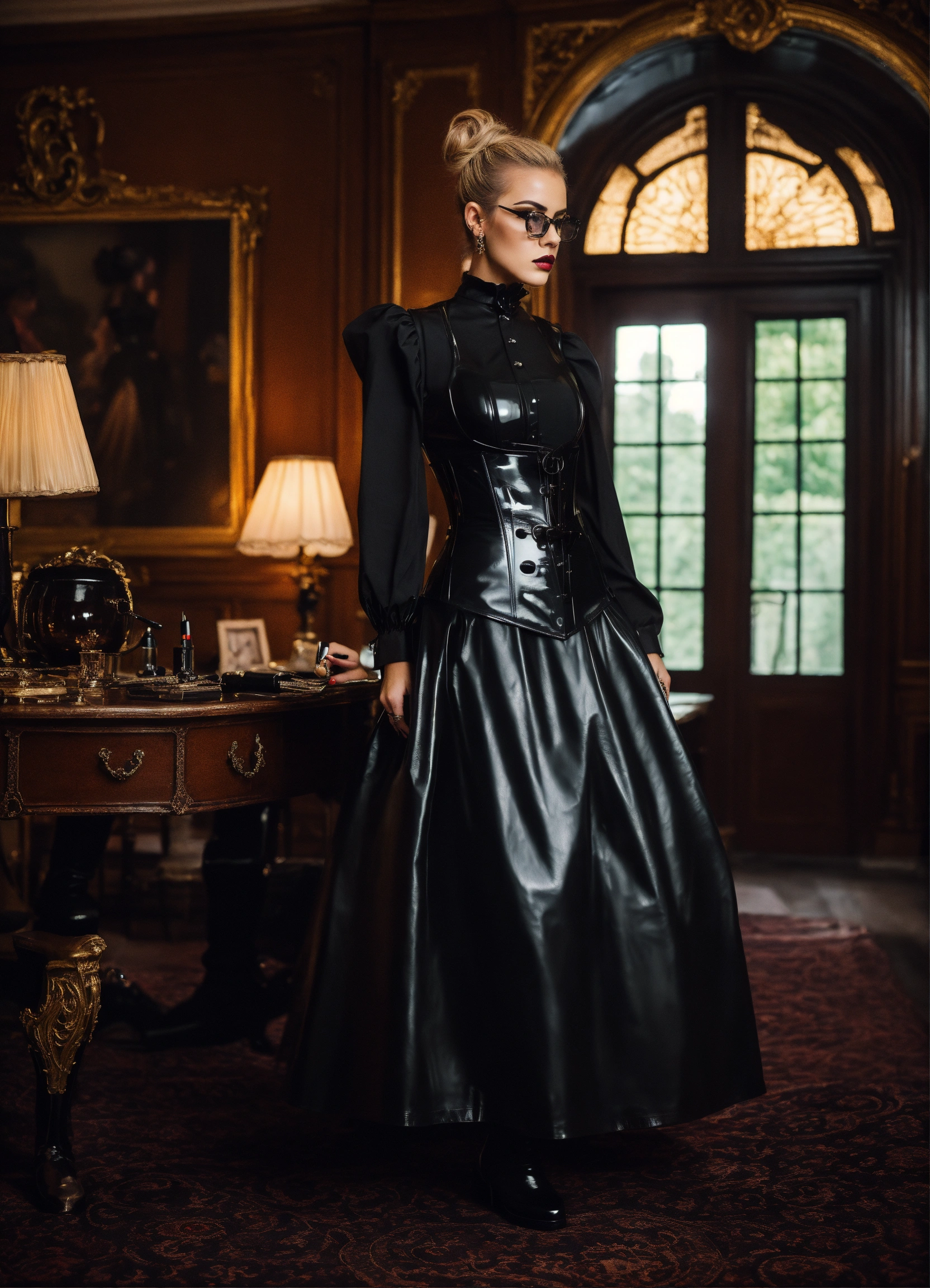 Lexica - Stunning strict arrogant looking french seductress woman ...