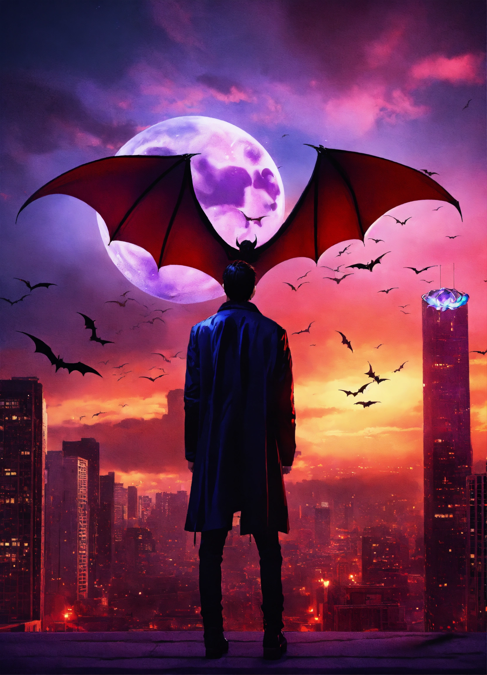 Lexica - ALL glassblowing superrealism style urban vampire STYLE a BIG ...