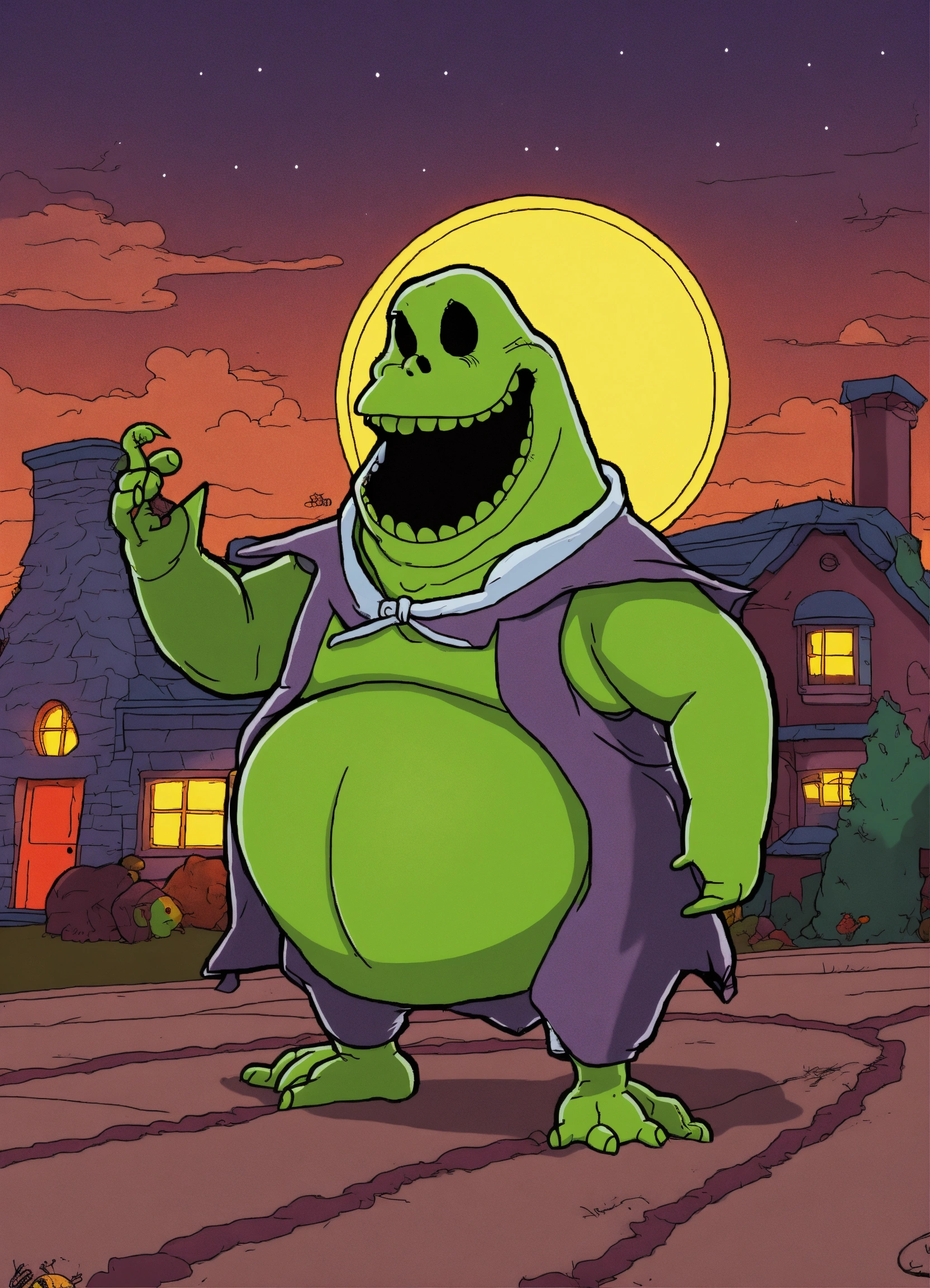 Lexica - Oogie boogie from the Nightmare Before Christmas in the ...