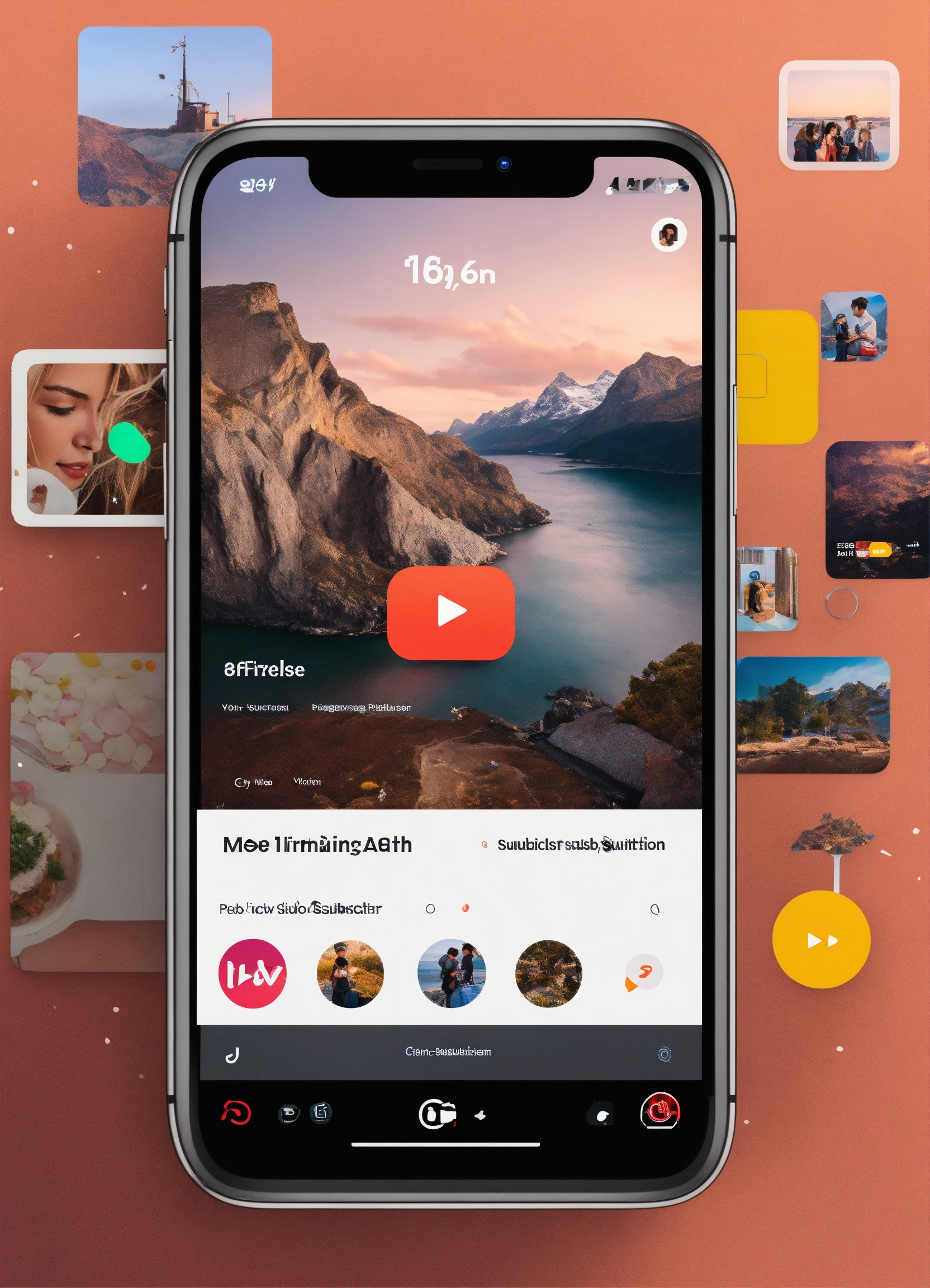 Lexica - A video-sharing platform with engagement subscriptions.