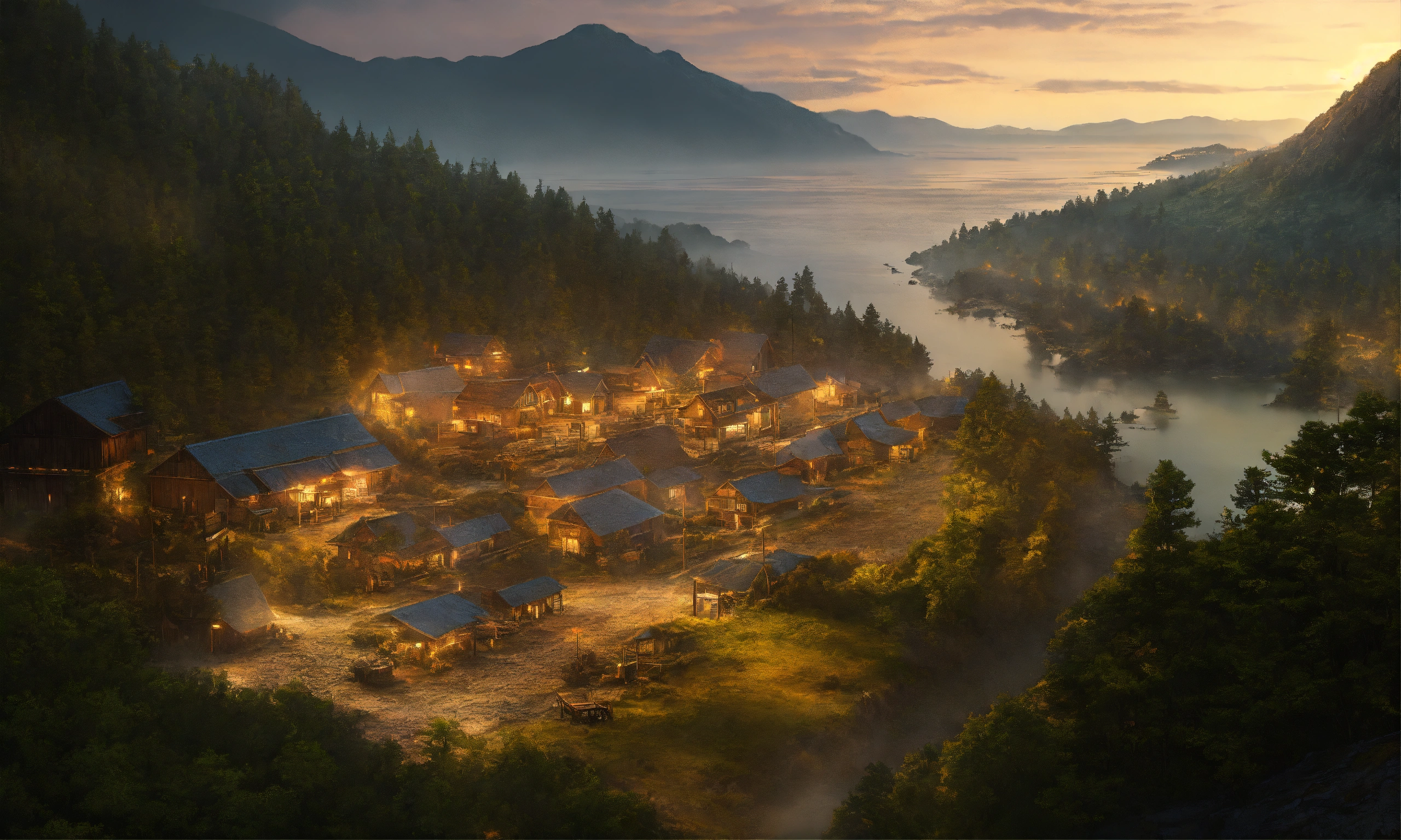 Lexica - Street Map of coastal Colonial frontier settlement pine forest ...