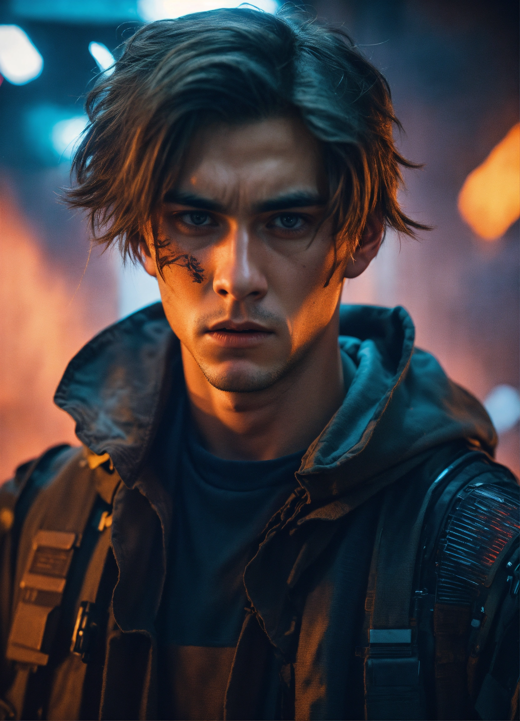 Lexica - A realistic photograph of an ugly 22-year-old boy, with a ...