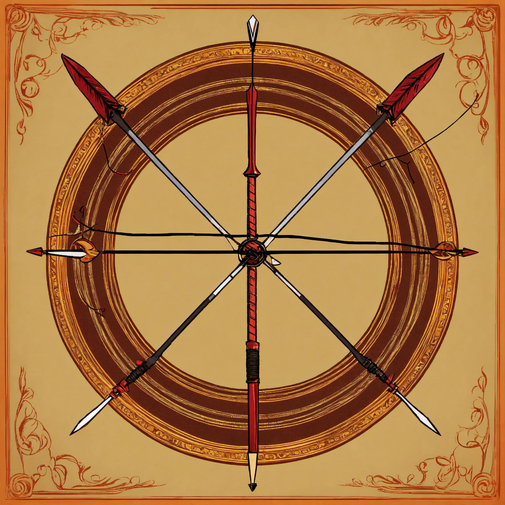 Lexica - Regular bow and arrow, single bow and arrow on pull string ...
