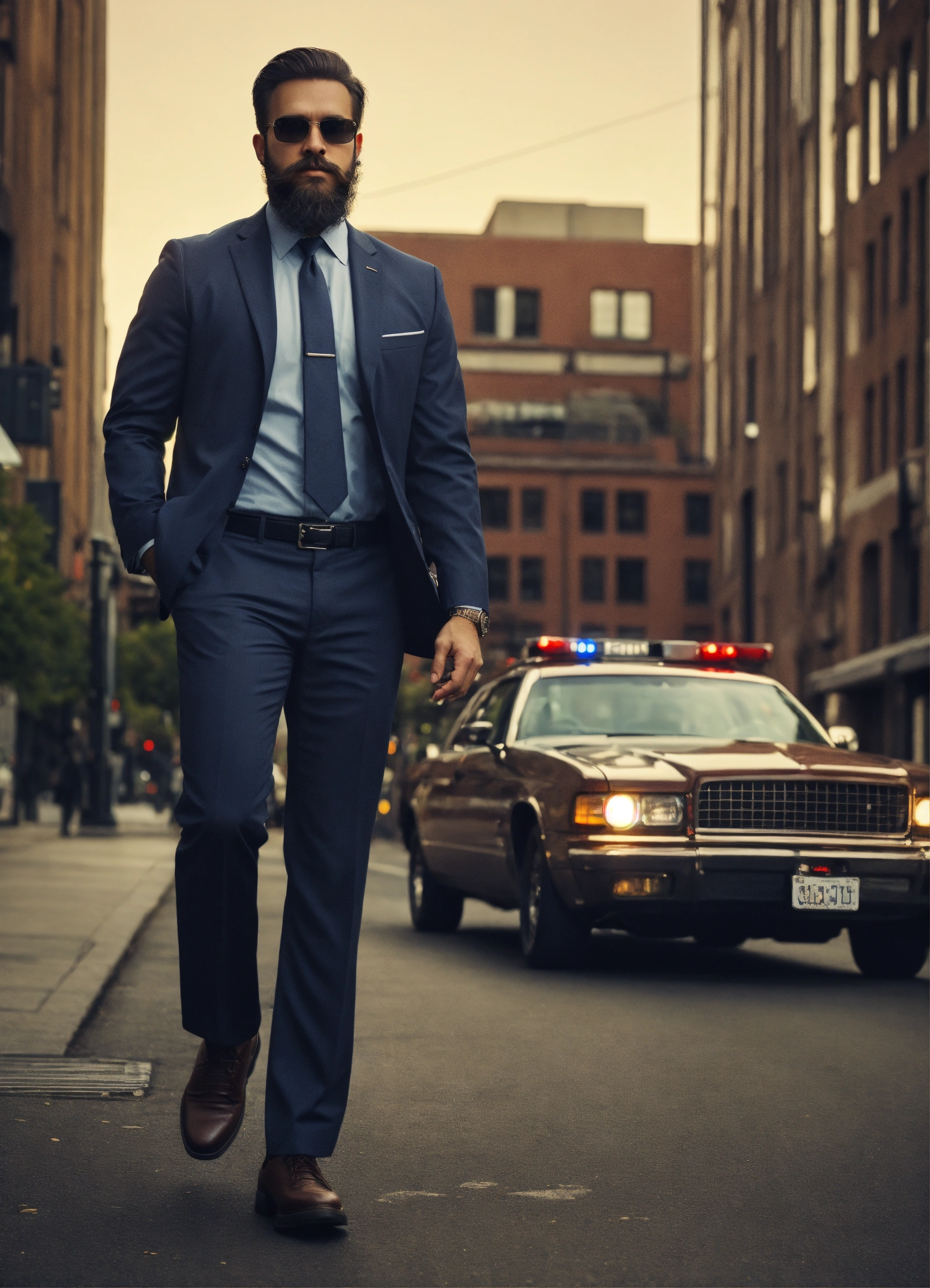 Lexica - Fbi agent with a beard