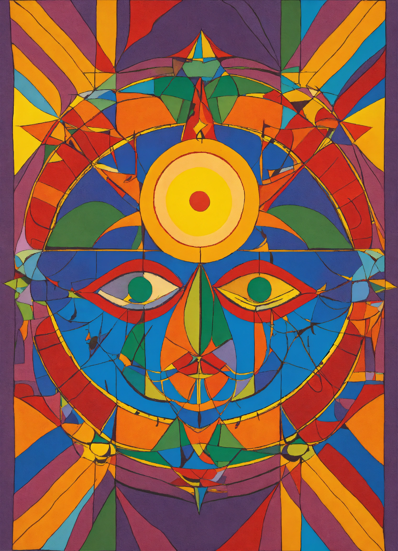 Lexica - Sun merging into moon, psychedelic, the four corners of the ...