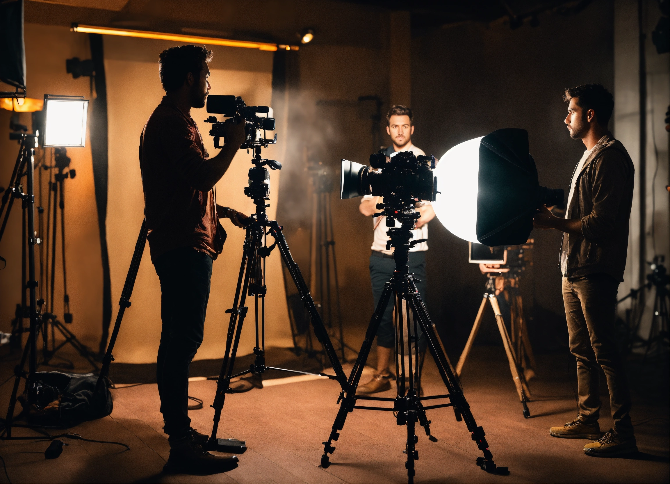 Lexica - The film set. The process of shooting a movie. The main ...