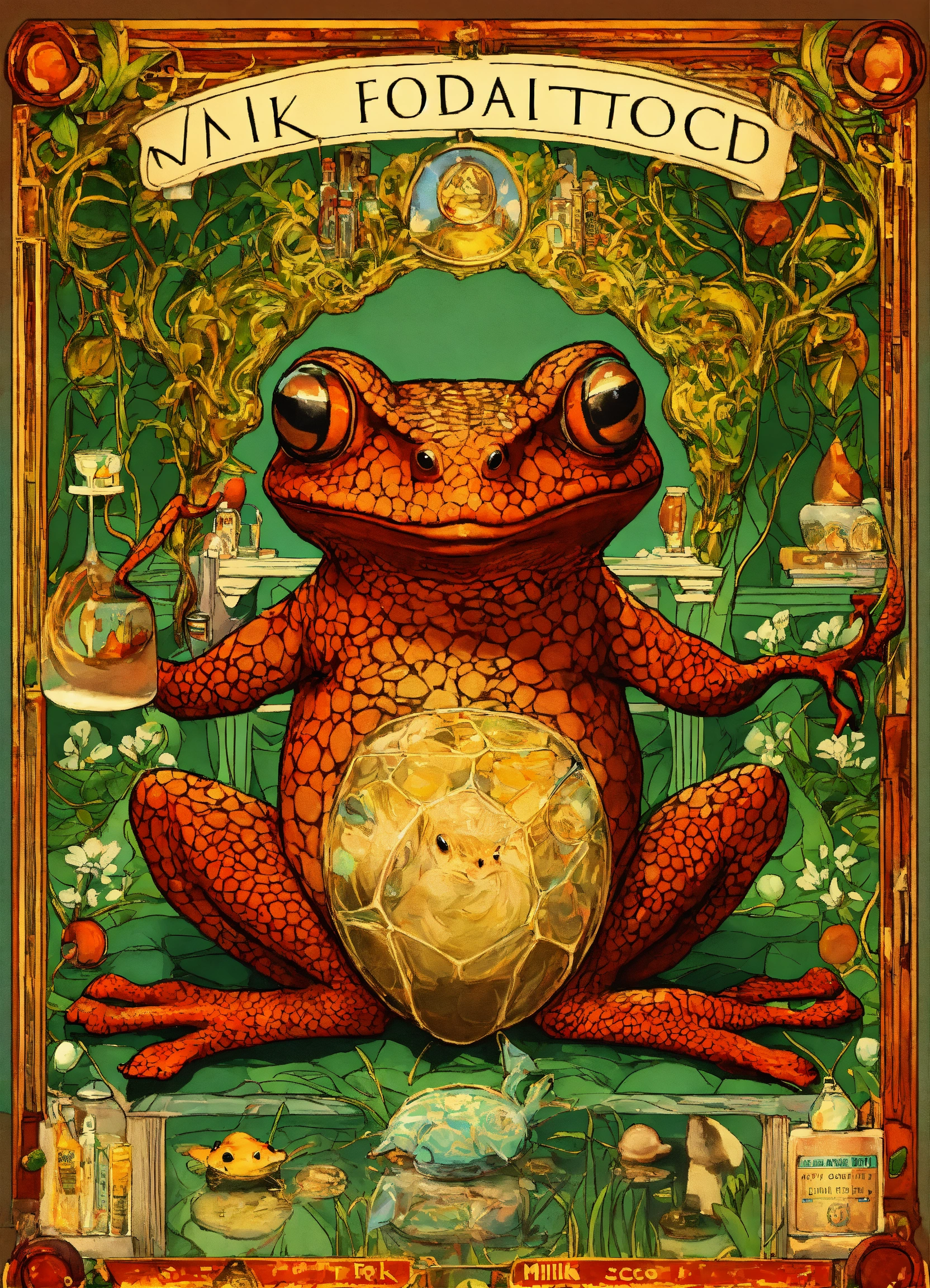 Lexica - MiLk Toad Society is a web3 secret society party collective.