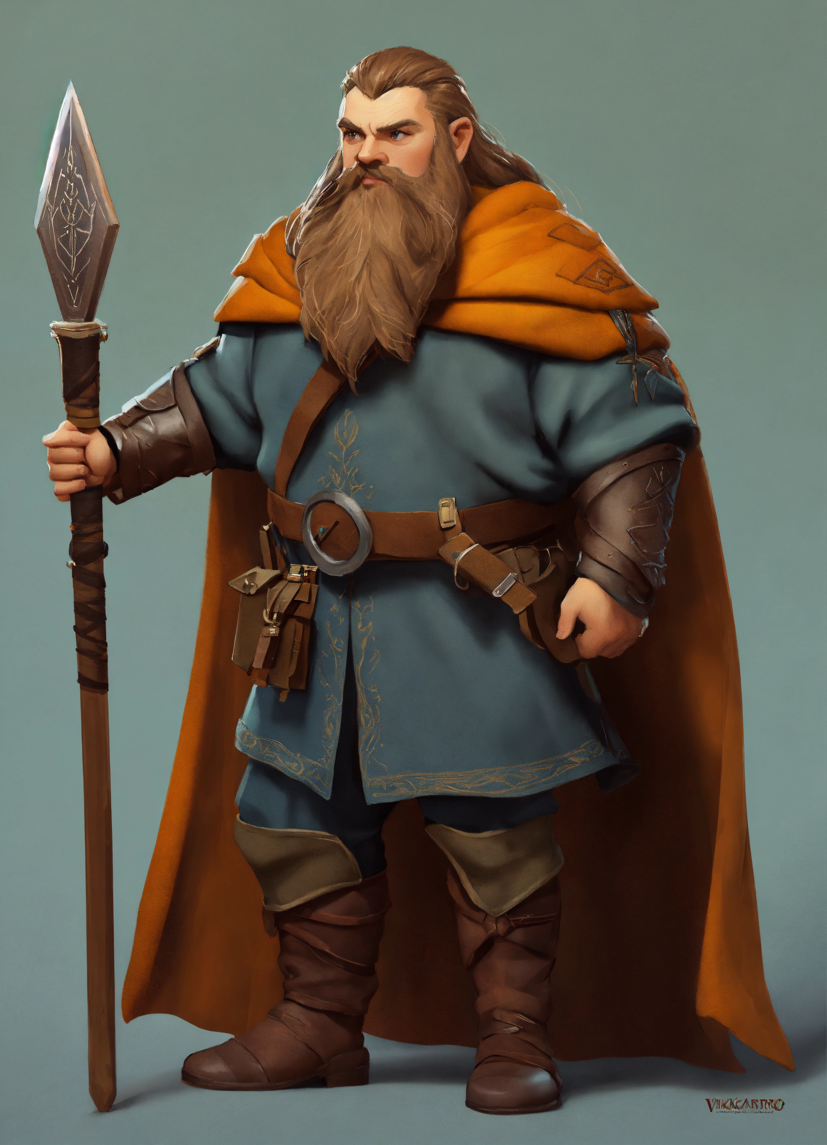 Lexica - Gimli from the lord of the rings, standing up, volumetric ...