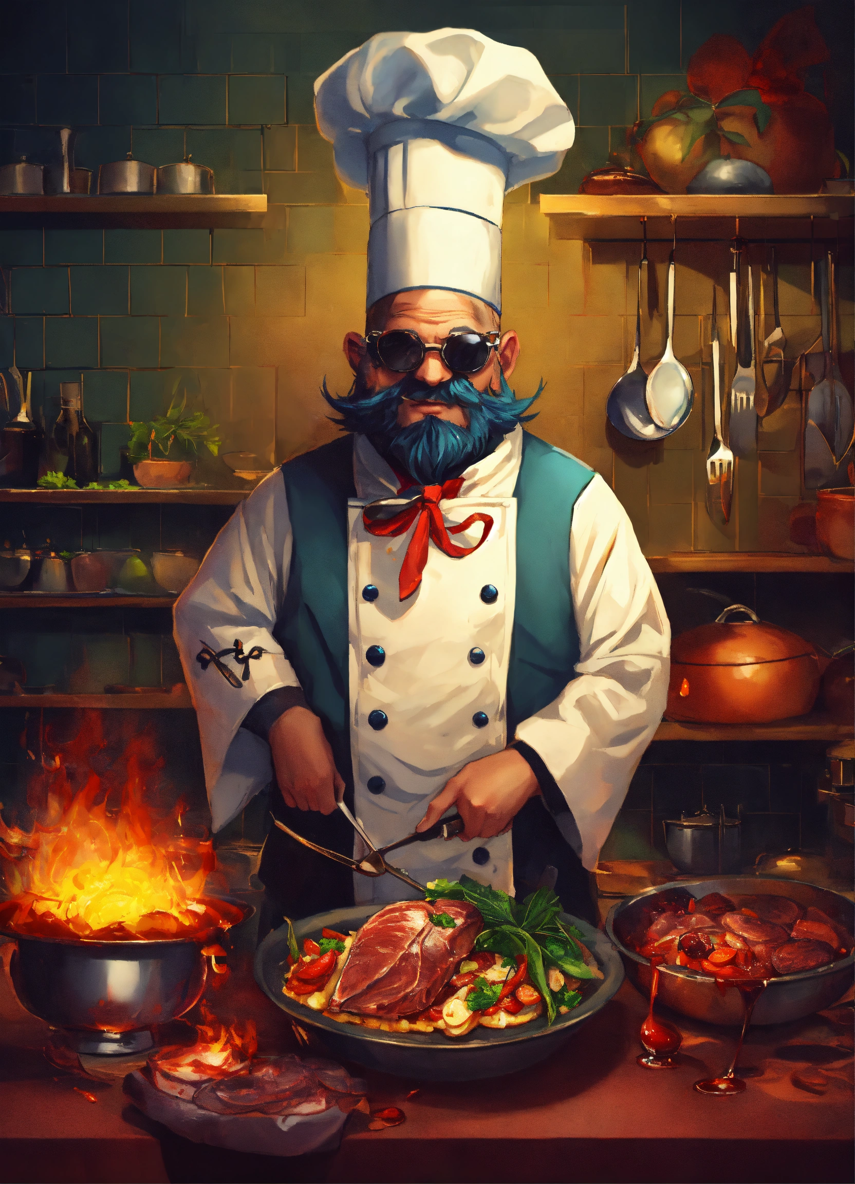 Lexica - An evil chef with poisonous dish