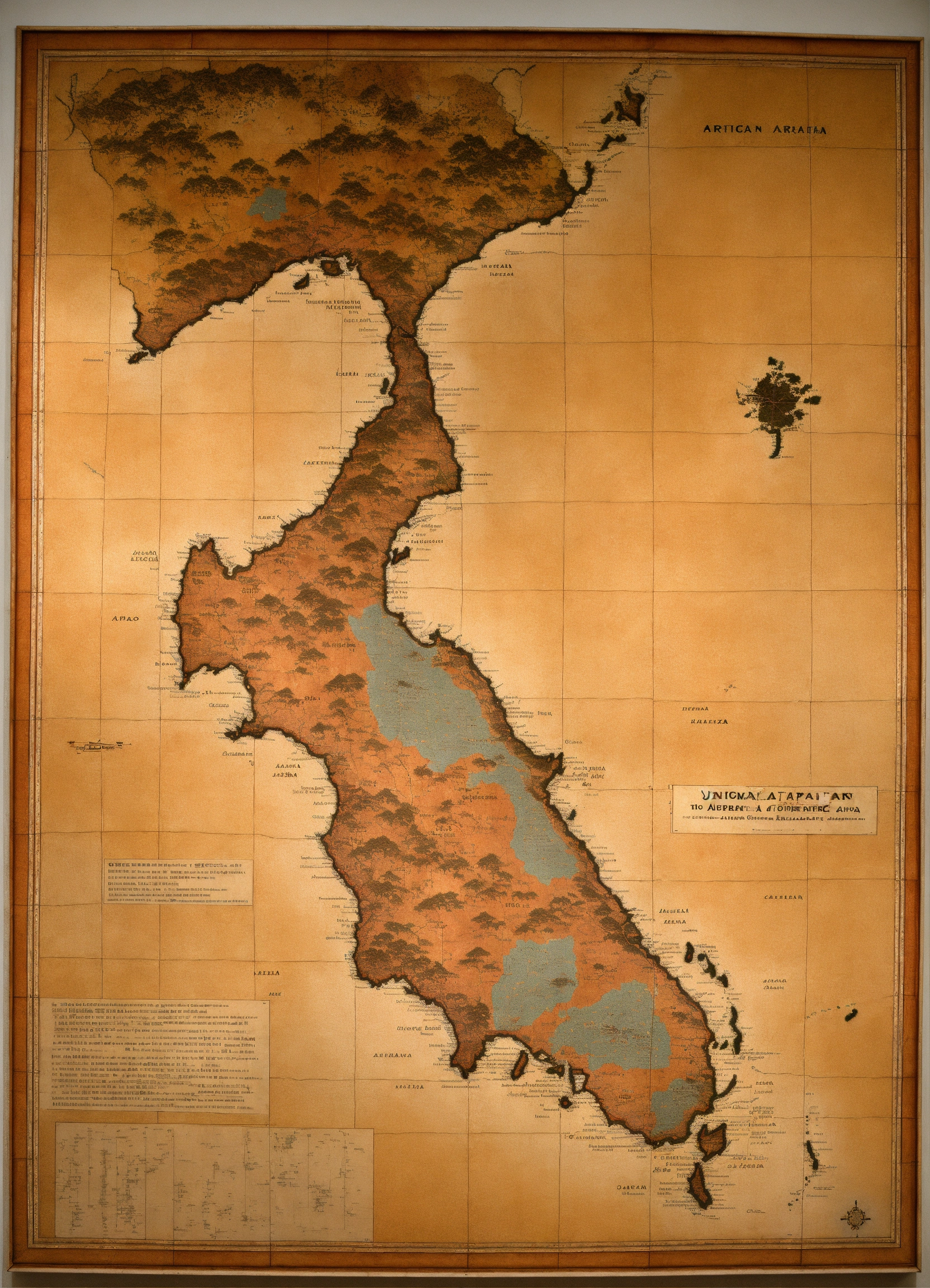 Lexica - Ancient Australian aboriginal art , map of Japan