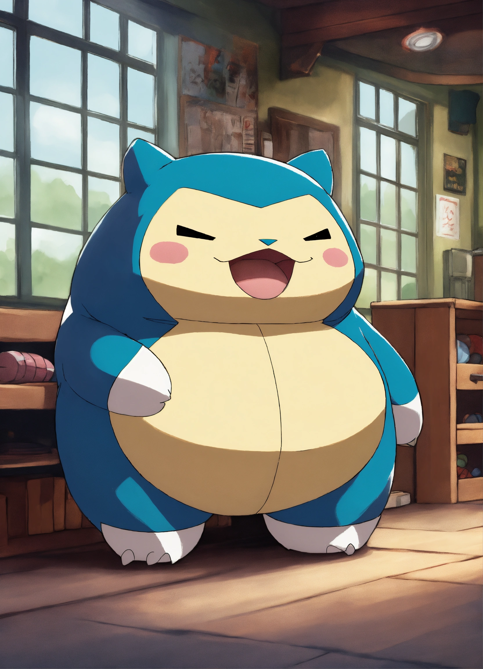 Lexica - Boxing Pokémon snorlax