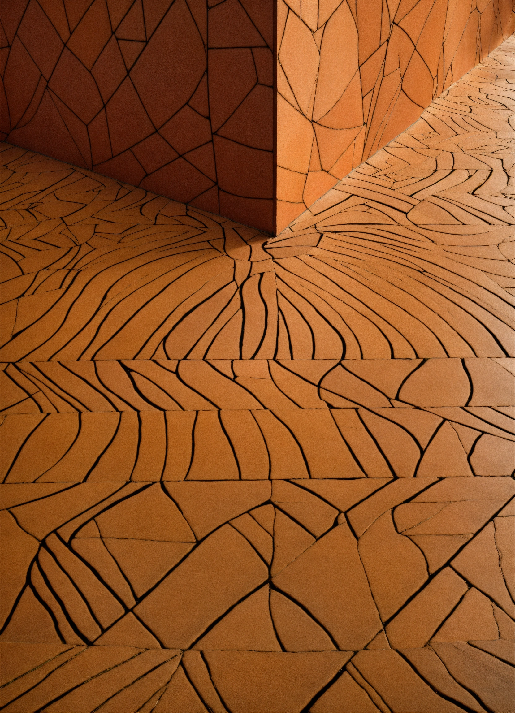 Lexica - Shape-shifting , geometric patterns and flooring in dune