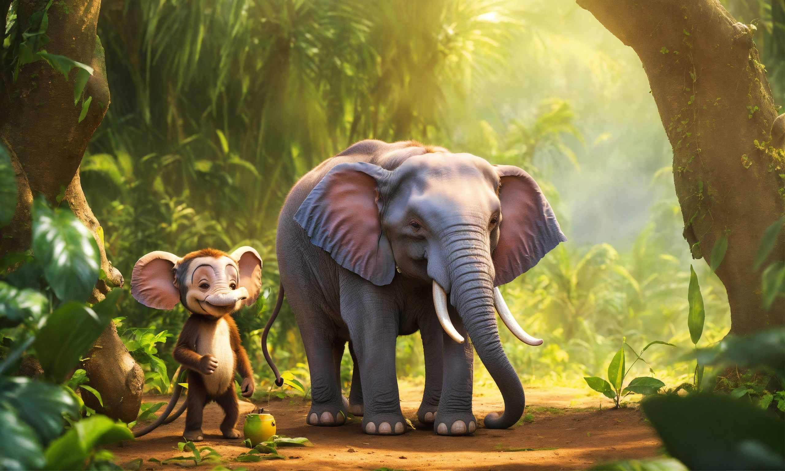 Lexica - In the heart of a jungle that was always buzzing with activity ...